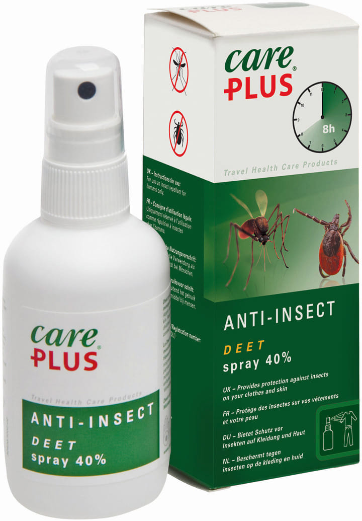 CarePlus Anti-Insect Deet 40% Mosquito repellent 100 ml - - Transa.ch
