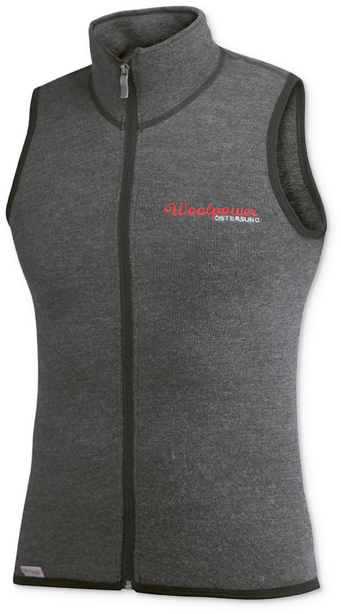 Woolpower Vest 400 Wool gilet grey L - Transa.ch