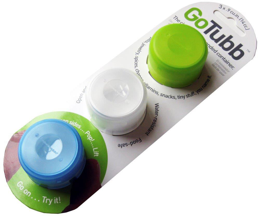 Humangear GoTubb 3-Pack Small Proviantdose 14 ml - Transa.ch