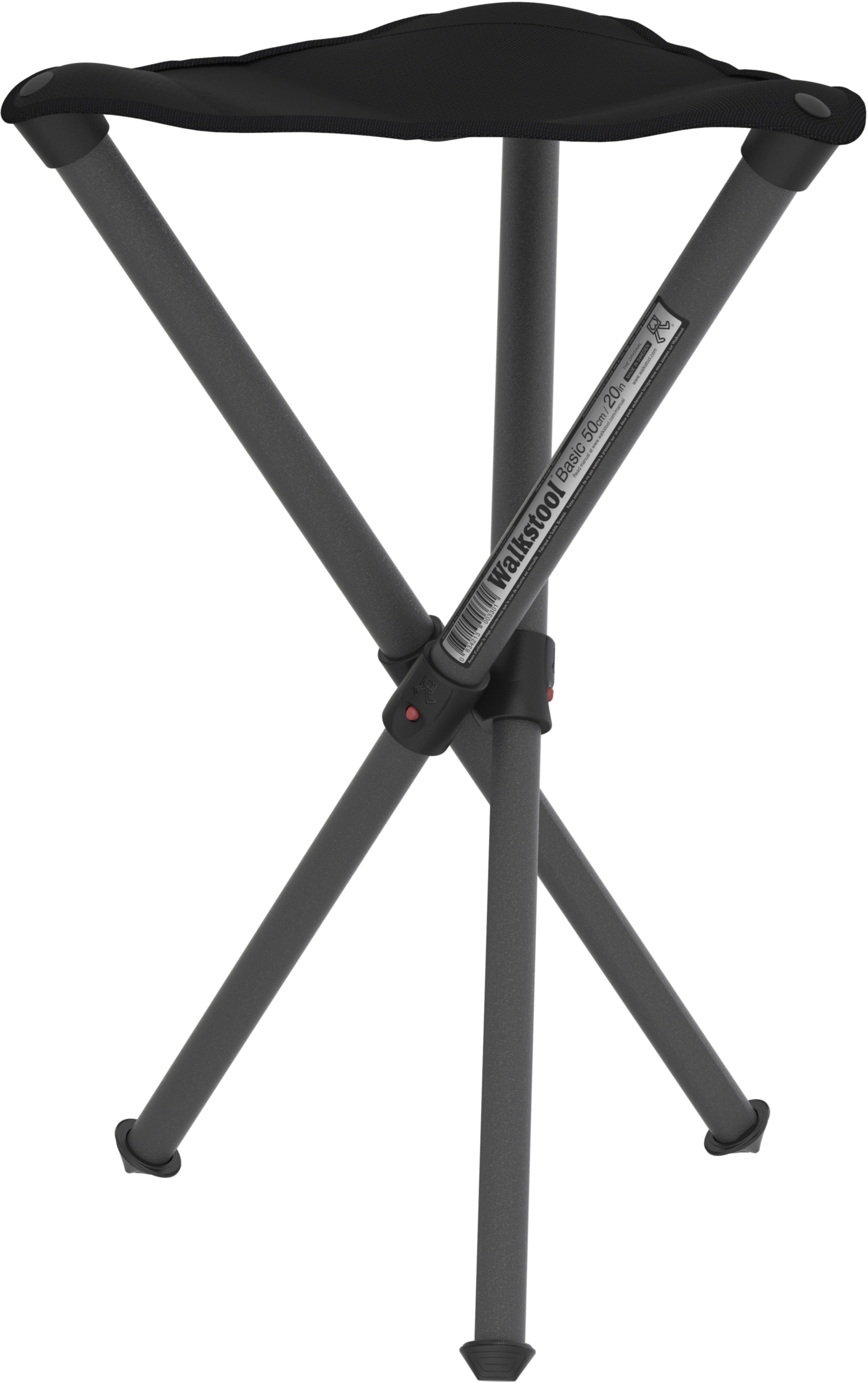 Walkstool Basic 50 Camping chair schwarz 50 cm - Transa.ch