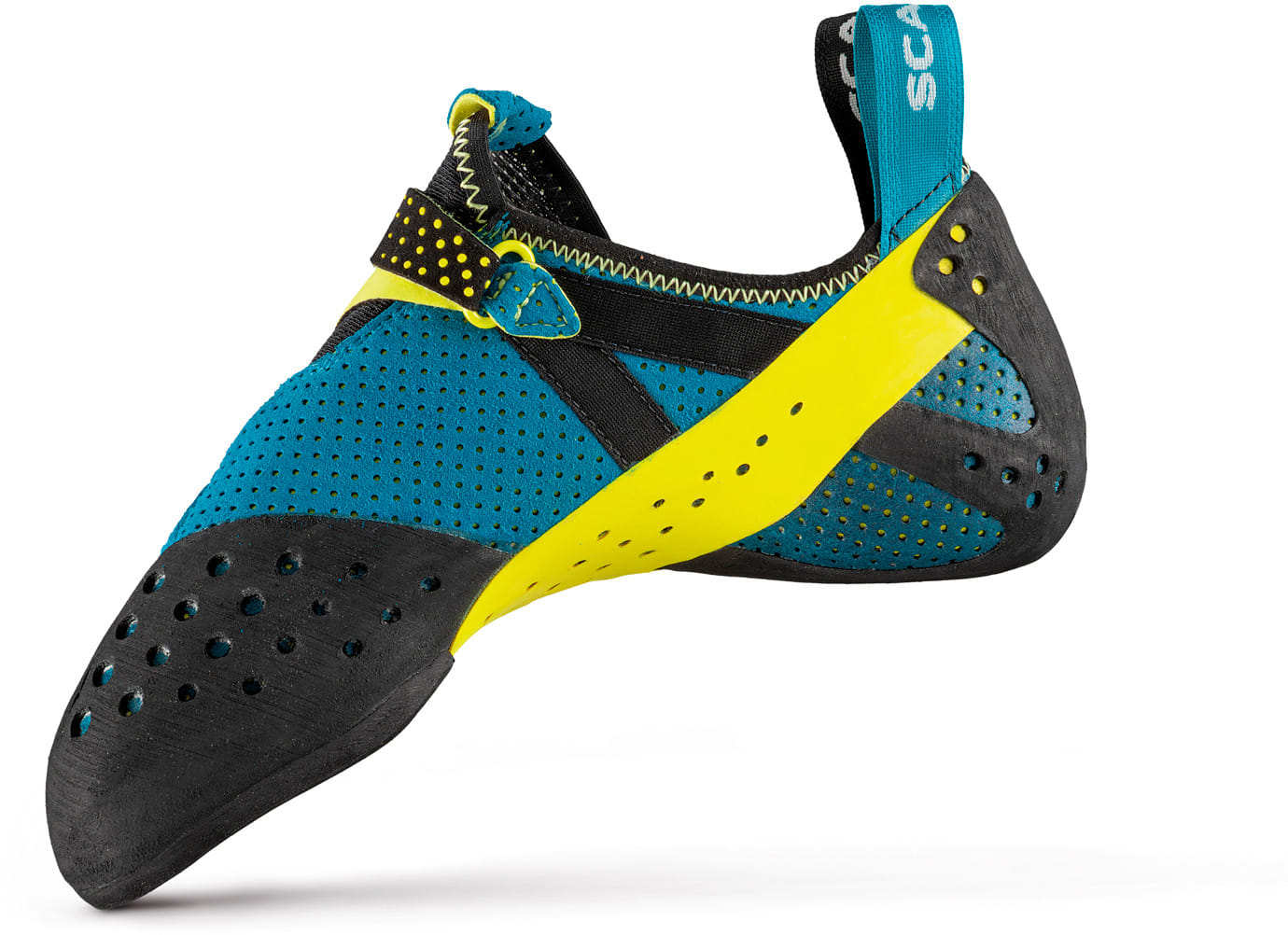 Scarpa Furia Air Climbing shoes baltic blue/yellow 44.0 - Transa.ch