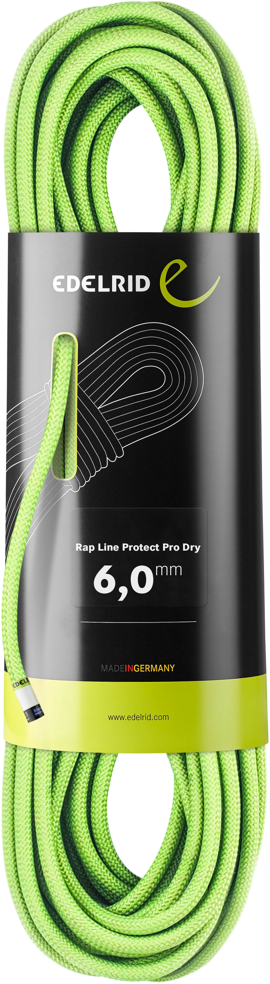 Edelrid Rap Line Protect Pro Dry 6mm Kletterseil oasis 40 m - Transa.ch