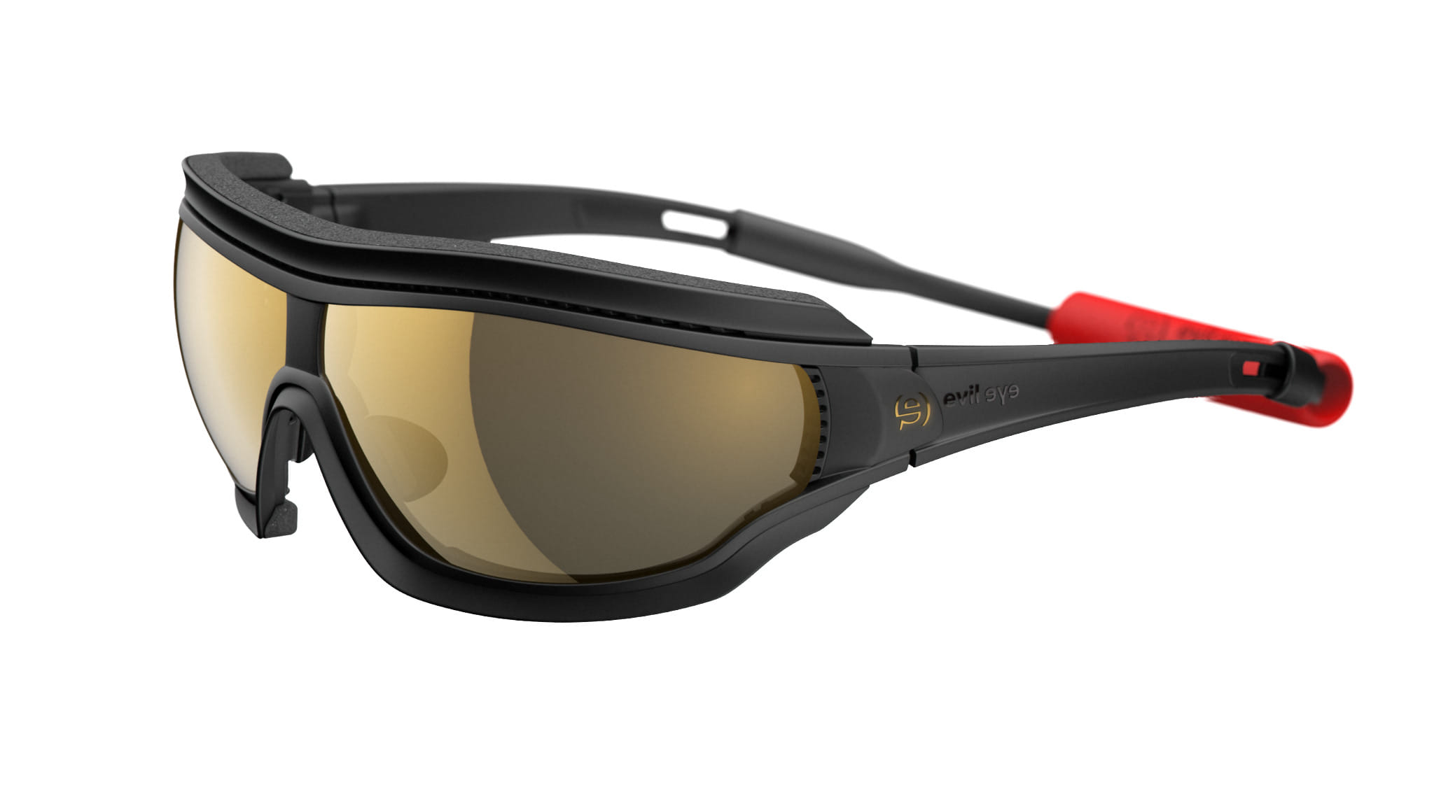 evil eye fusor pro space (4) Glacier goggles black matt L - Transa.ch