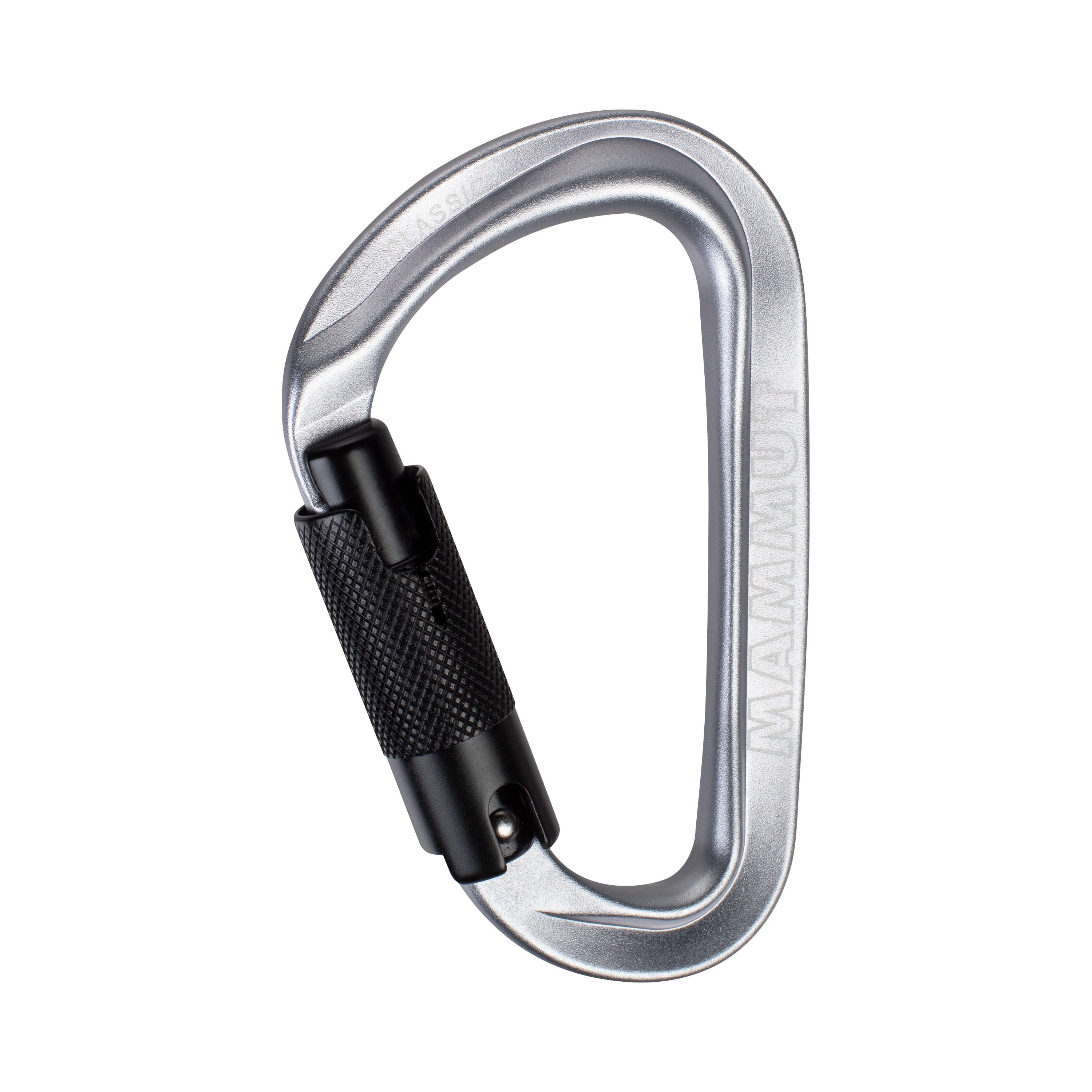 Mammut Classic HMS Twistlock Plus Carabiner Carabiners light grey 109 mm - Transa.ch