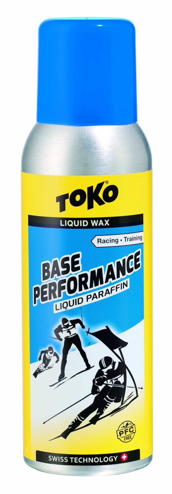 Toko Base Performance Liquid Paraffin Blue Ski Wax blue 100 ml - Transa.ch