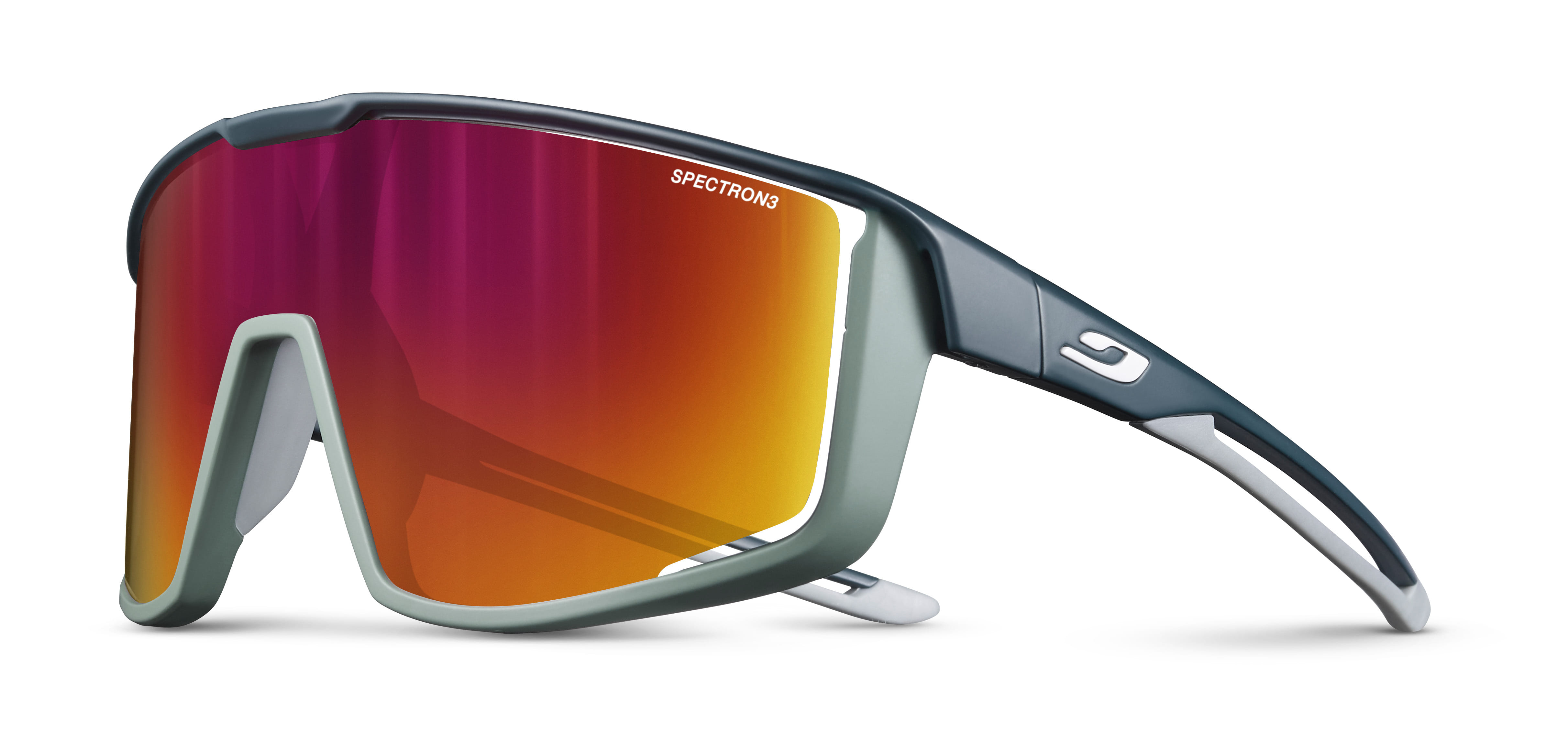 Julbo Fury, Spectron 3 Sportsonnenbrille one size dunkelblau/grün ...