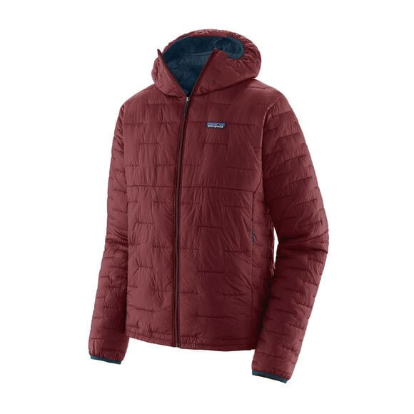 Patagonia M's Micro Puff Hoody Insulated jacket sequoia red S - Transa.ch