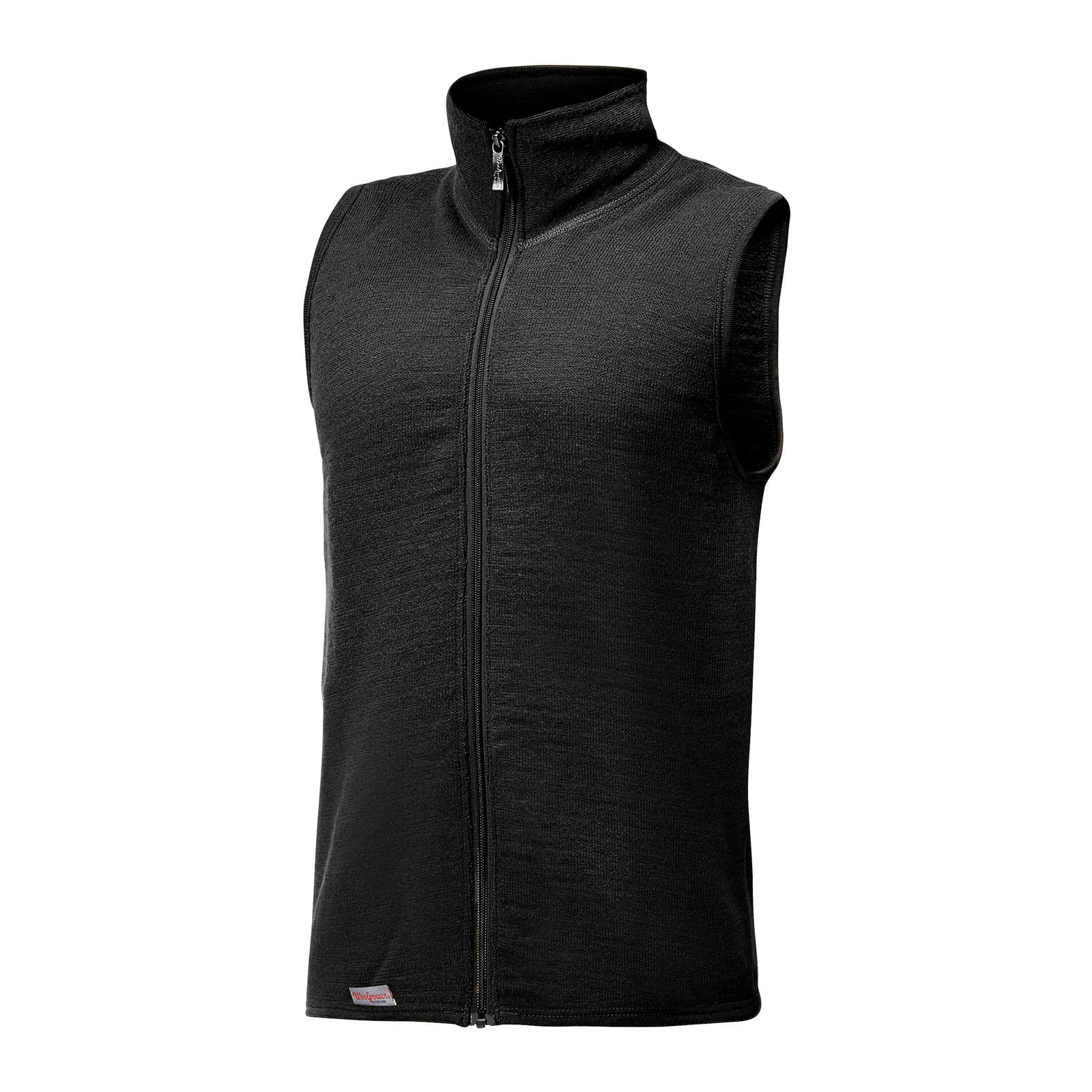 Woolpower Vest 400 Wool gilet black L - Transa.ch