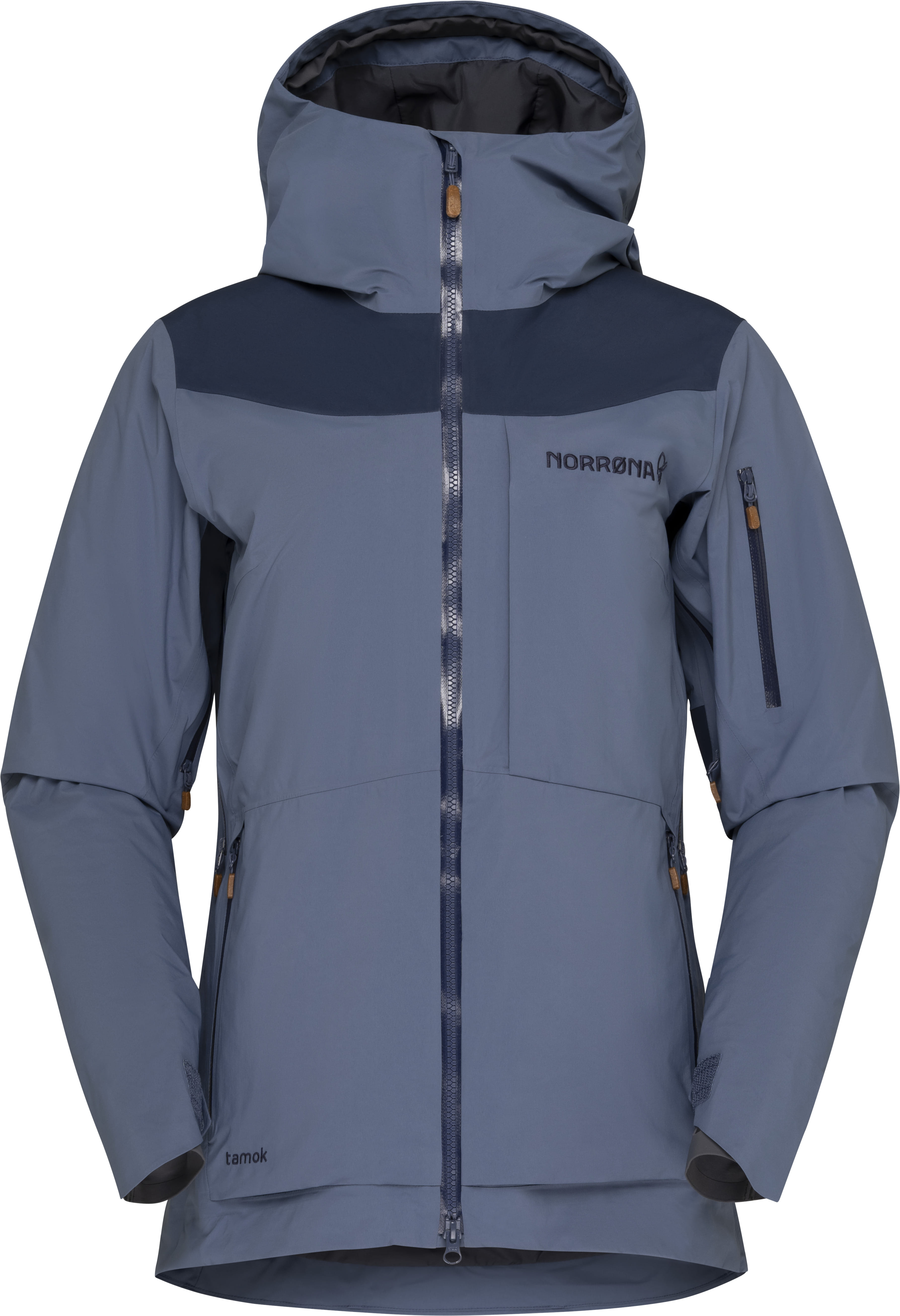 Norrona tamok GTX Jacket W's Waterproof jacket vintage indigo L - Transa.ch