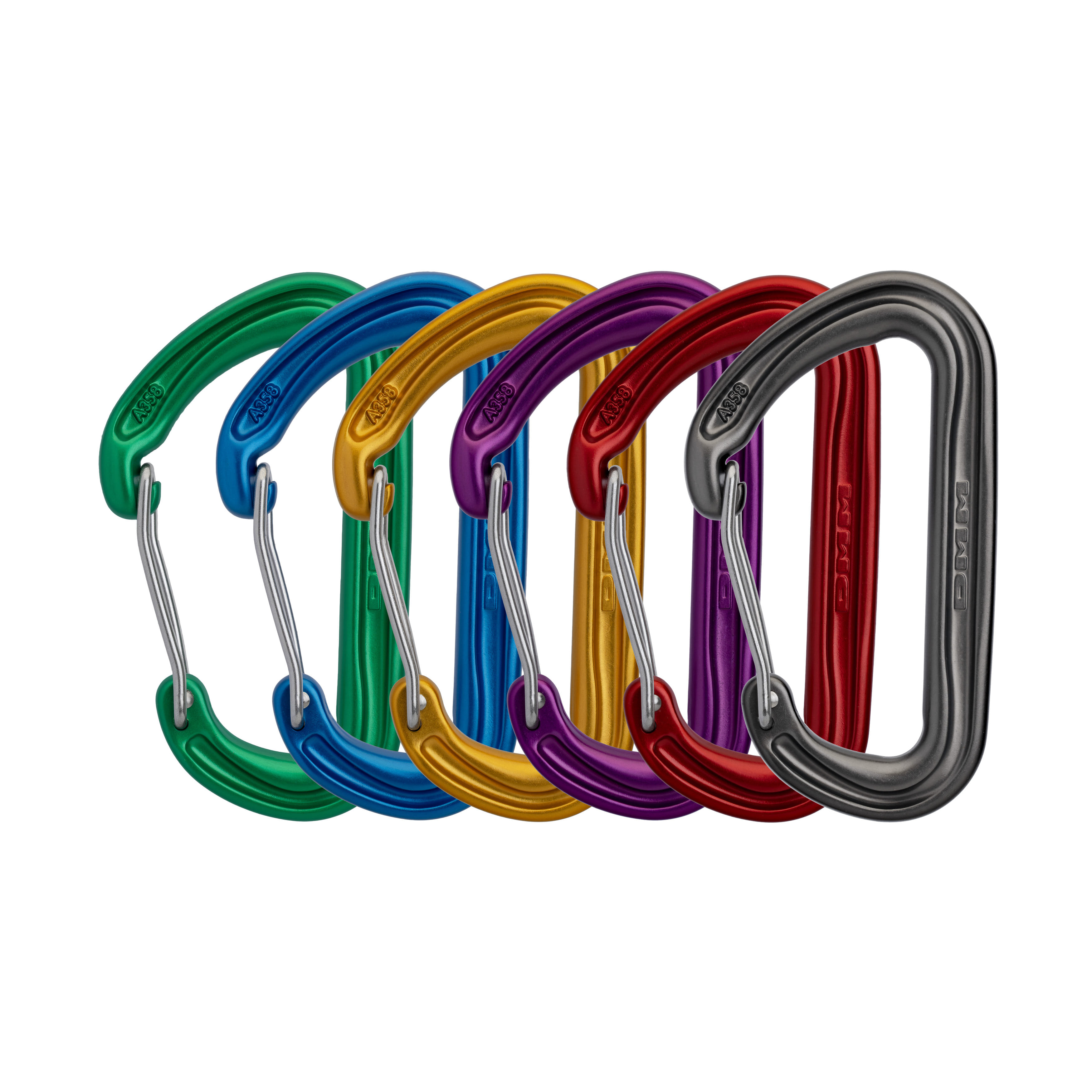 DMM Spectre Colour 6 Pack Karabiner assorted 97 mm - Transa.ch