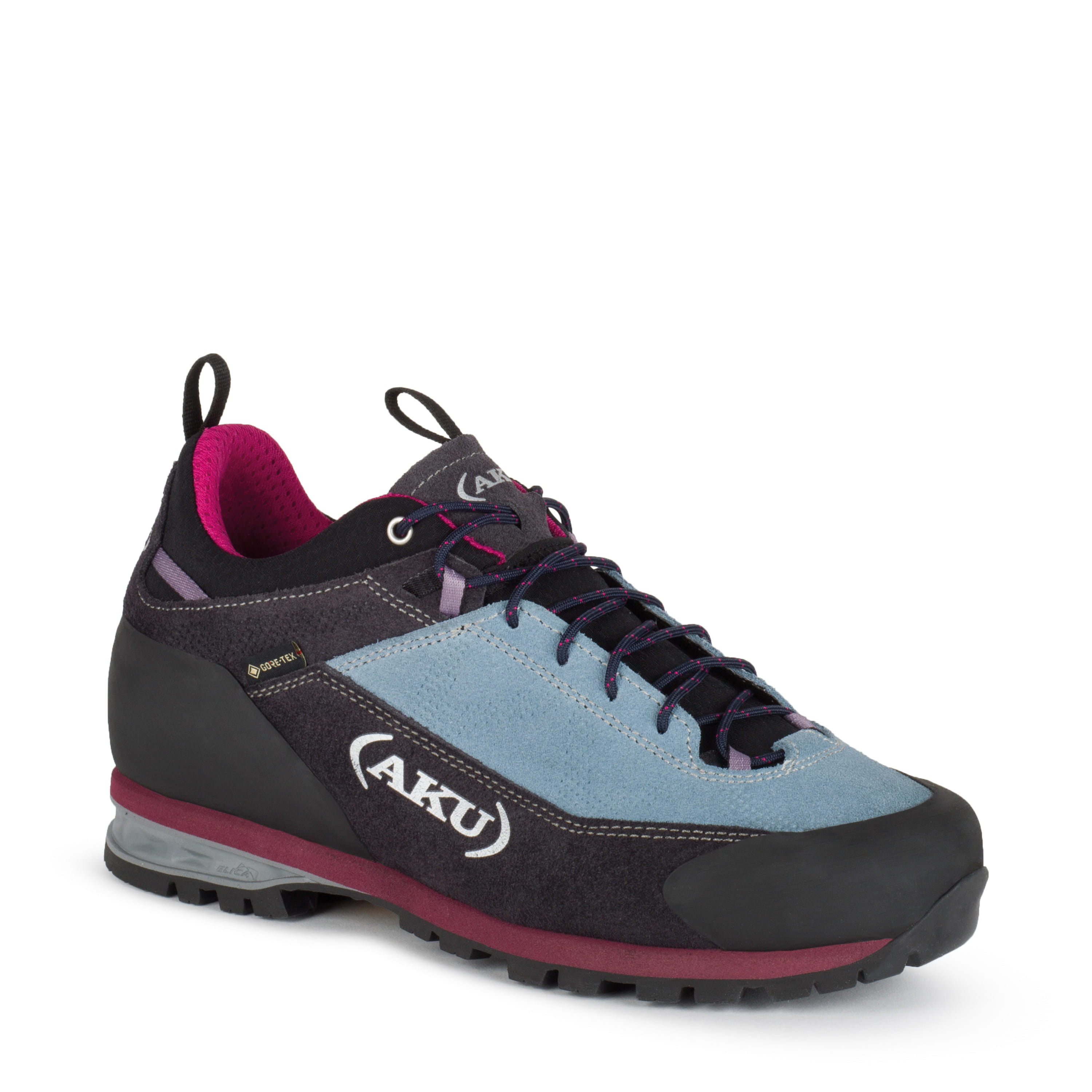 Aku Link GTX W's Multi-functional shoes light blue/fuxia 4.5 UK - Transa.ch