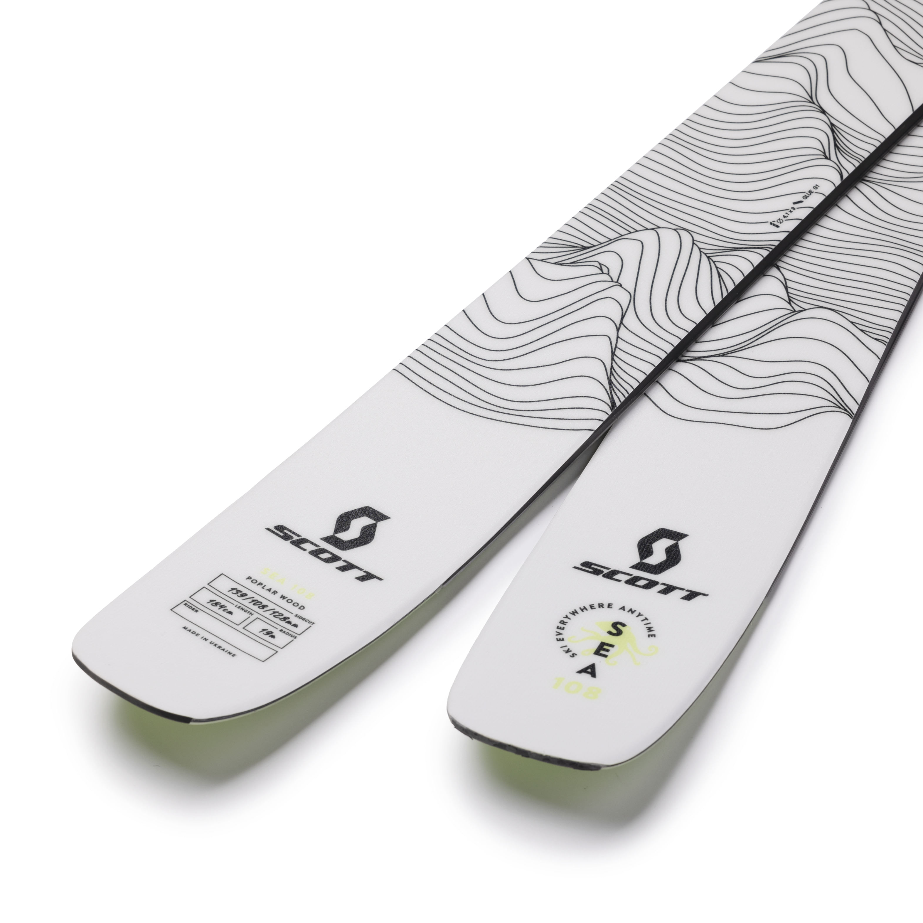 SCOTT Sea 108 Freeride skis - Transa