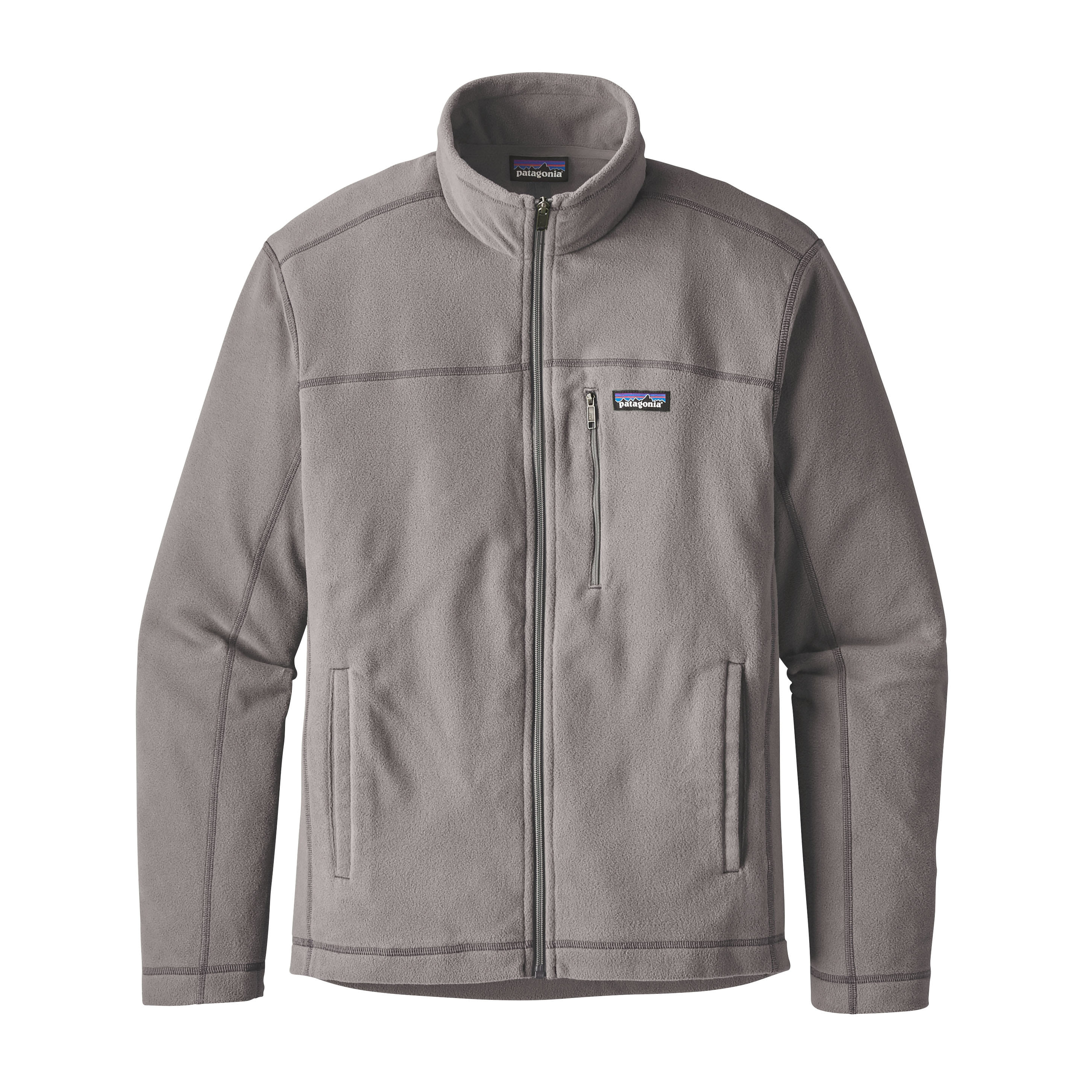 Patagonia M's Micro D Jkt Fleecejacke feather grey XL - Transa.ch