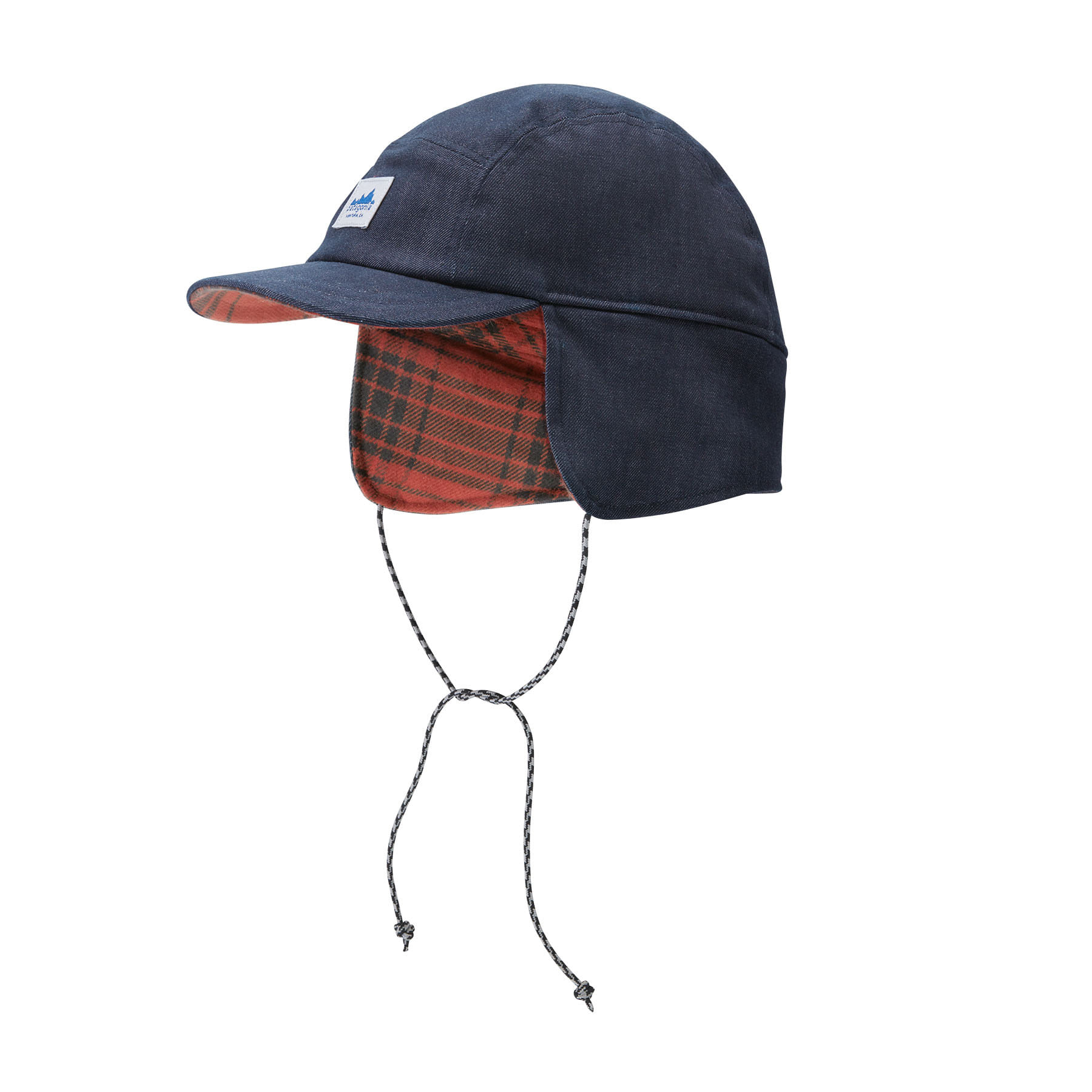 Patagonia Range Earflap Cap Beanie cascade: burnished red L - Transa.ch