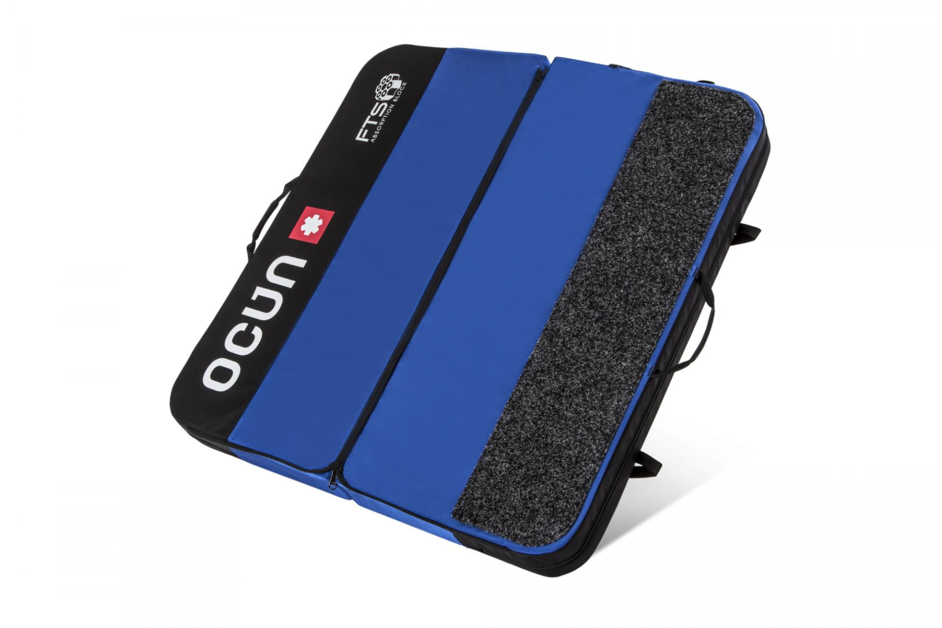 Ocun Joker FTS Bouldering mat one size dark blue - Transa.ch