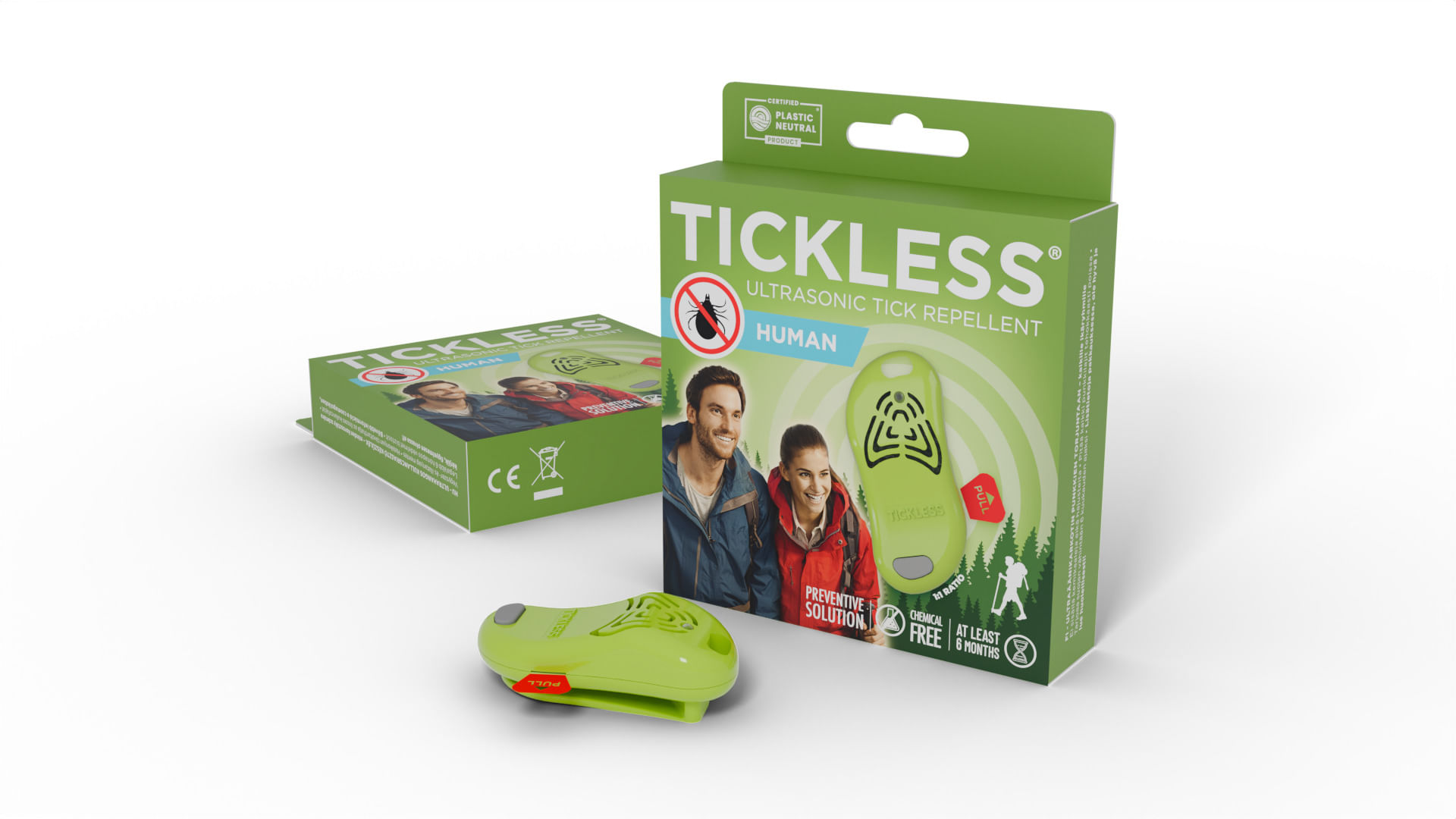 Tickless Tickless Human Travel accessories one size green - Transa.ch