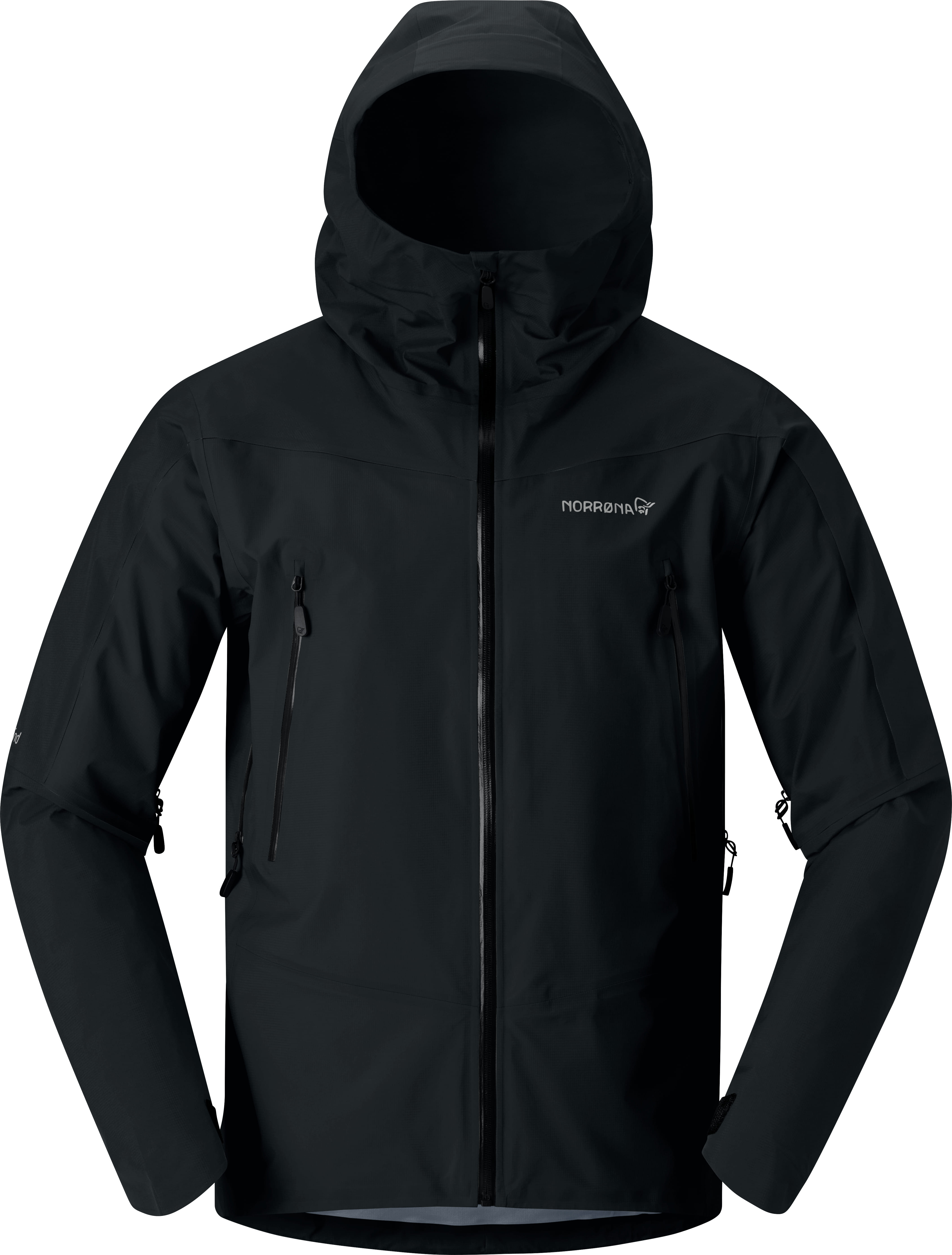 Norrona falketind GTX Jacket M's Regenjacke caviar M - Transa.ch