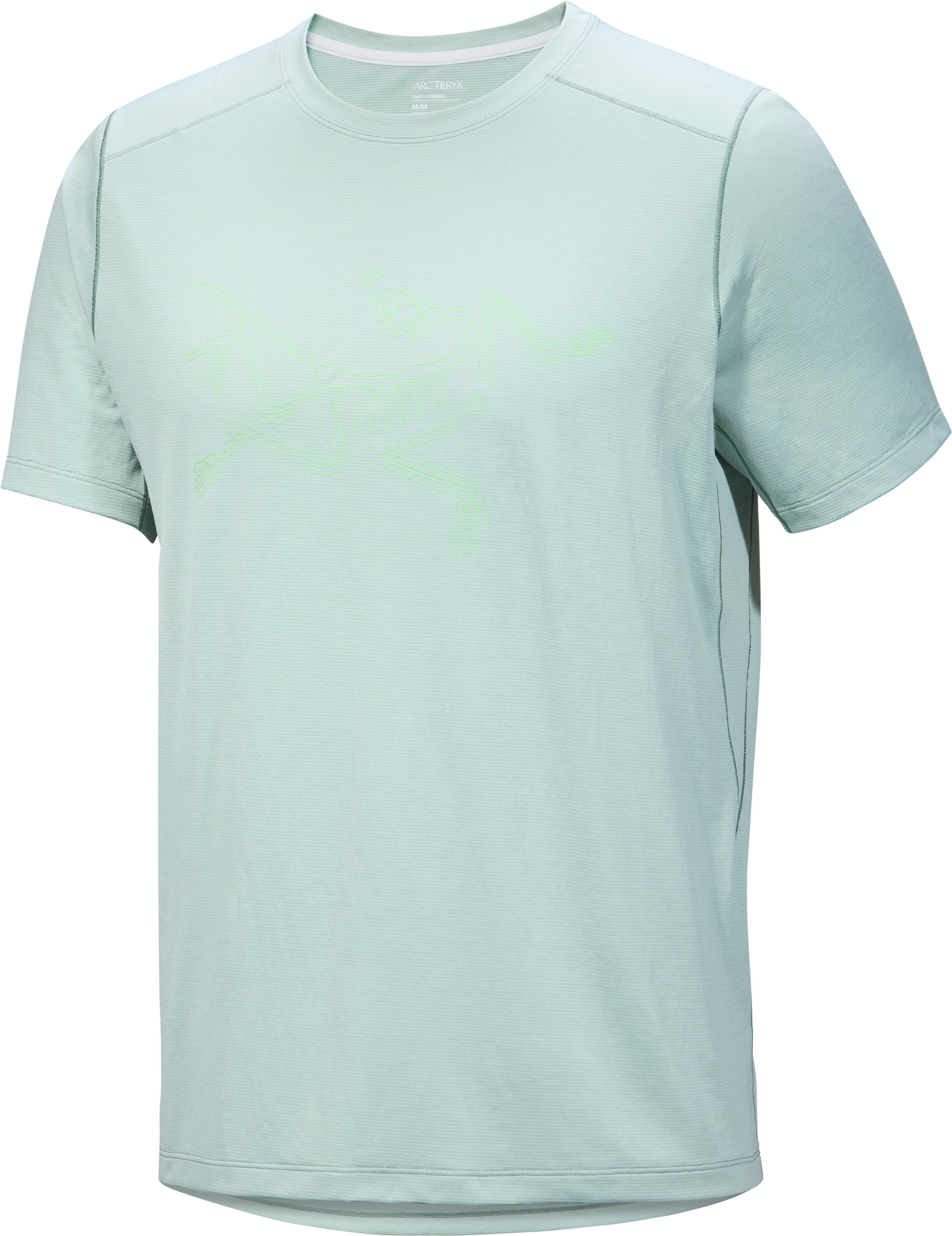 Arc'teryx Cormac Logo SS M T-shirt stone green heather L - Transa.ch