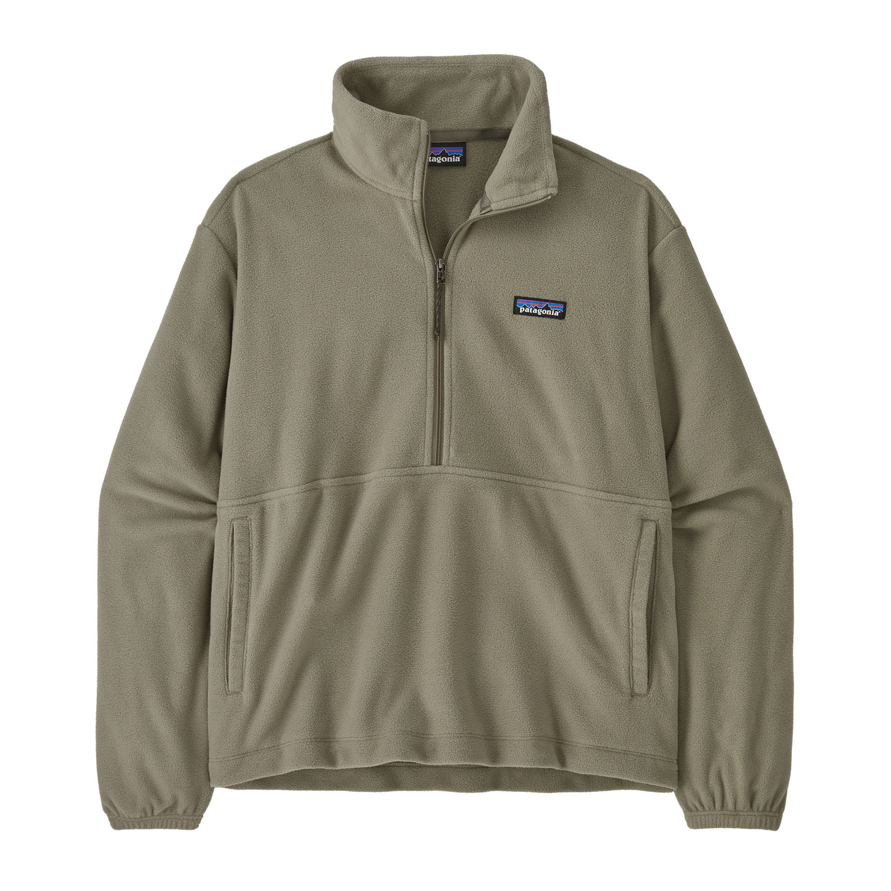 Patagonia W's Micro D 1/2 Zip Fleece P/O Pullover river rock green L ...