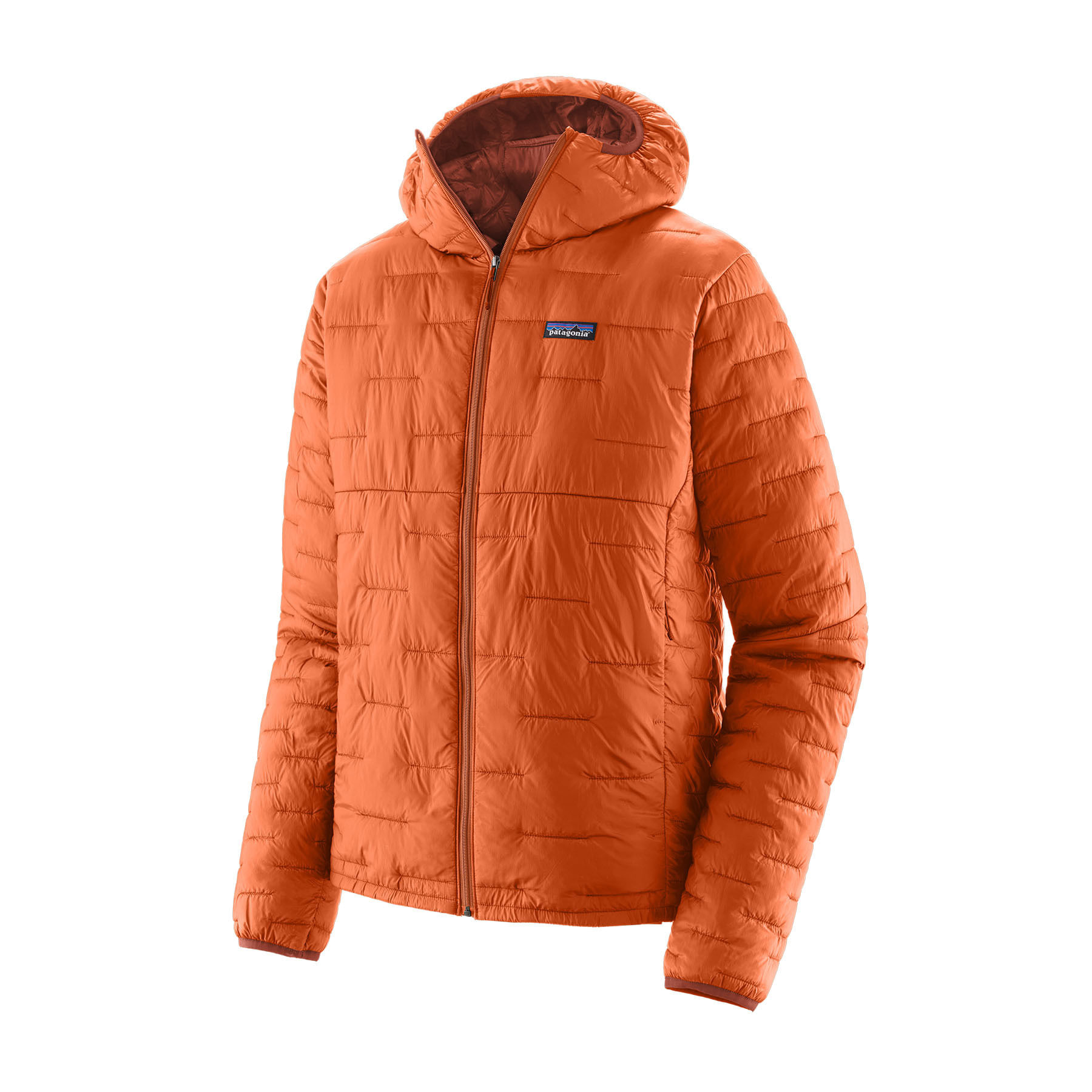 Patagonia M's Micro Puff Hoody Insulated jacket redtail rust S - Transa.ch