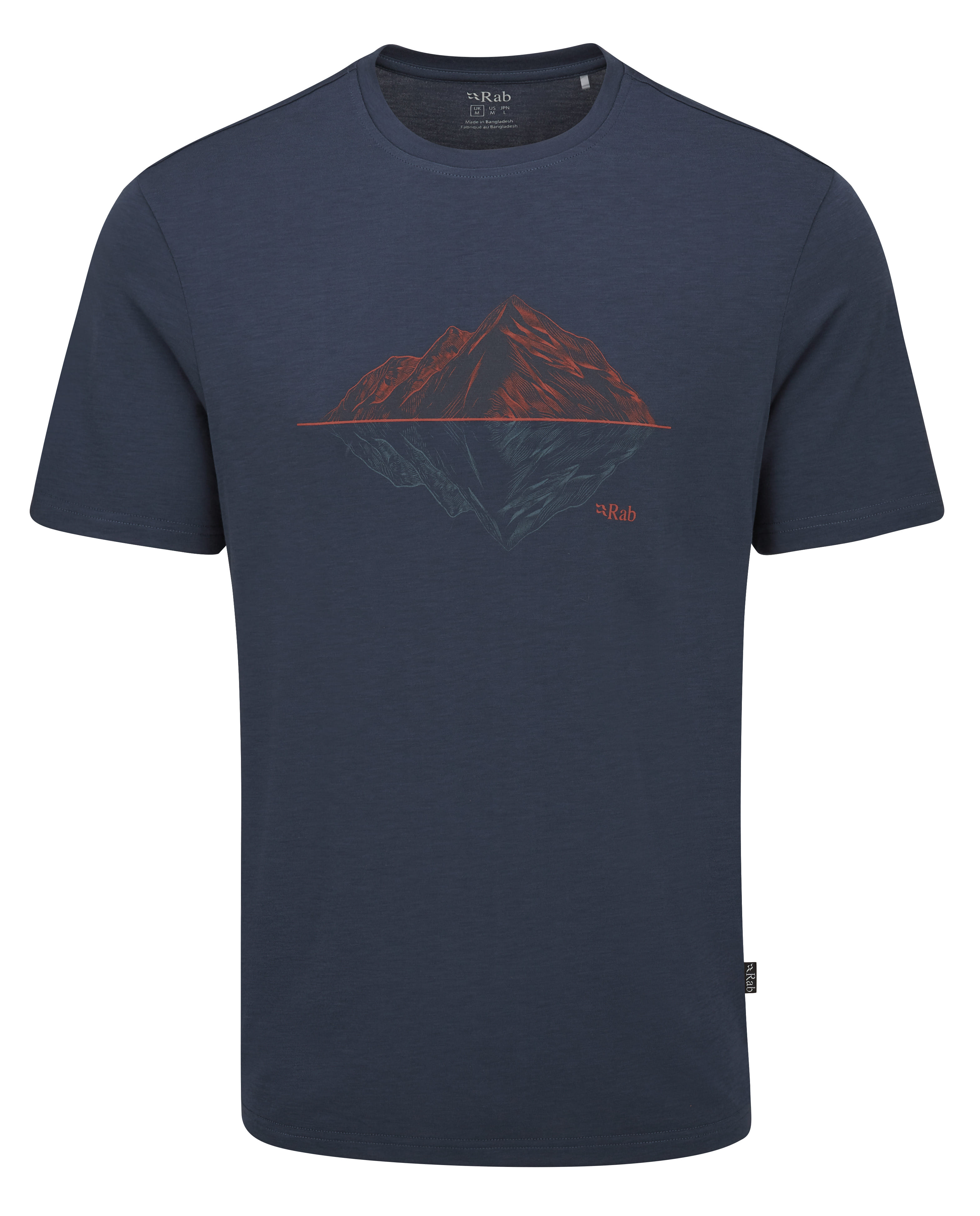 Rab Crimp Reflection Tee T-Shirt tempest blue L - Transa.ch