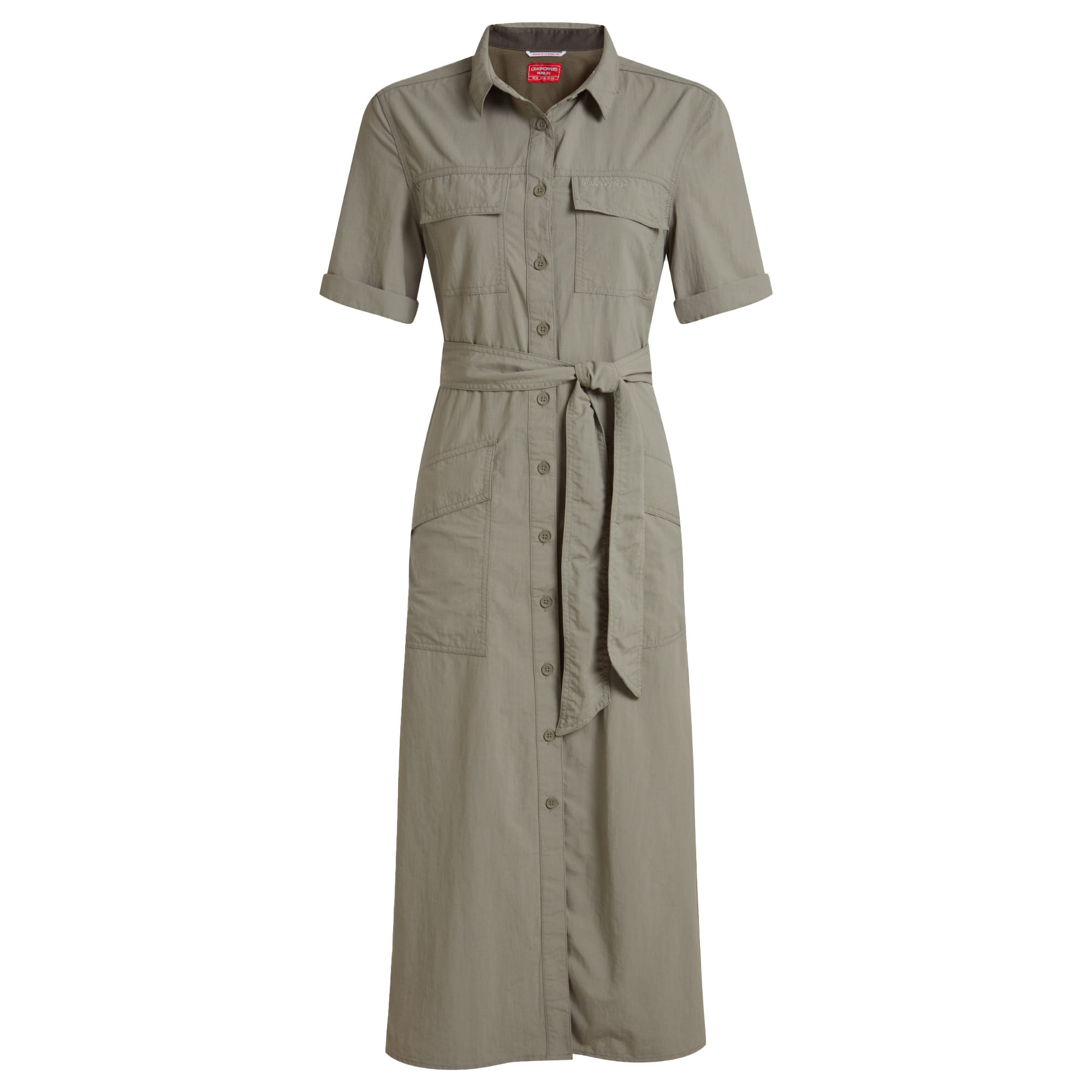 Craghoppers NosiLife Carina Adventure Dress Kleid vert 12 UK - Transa.ch