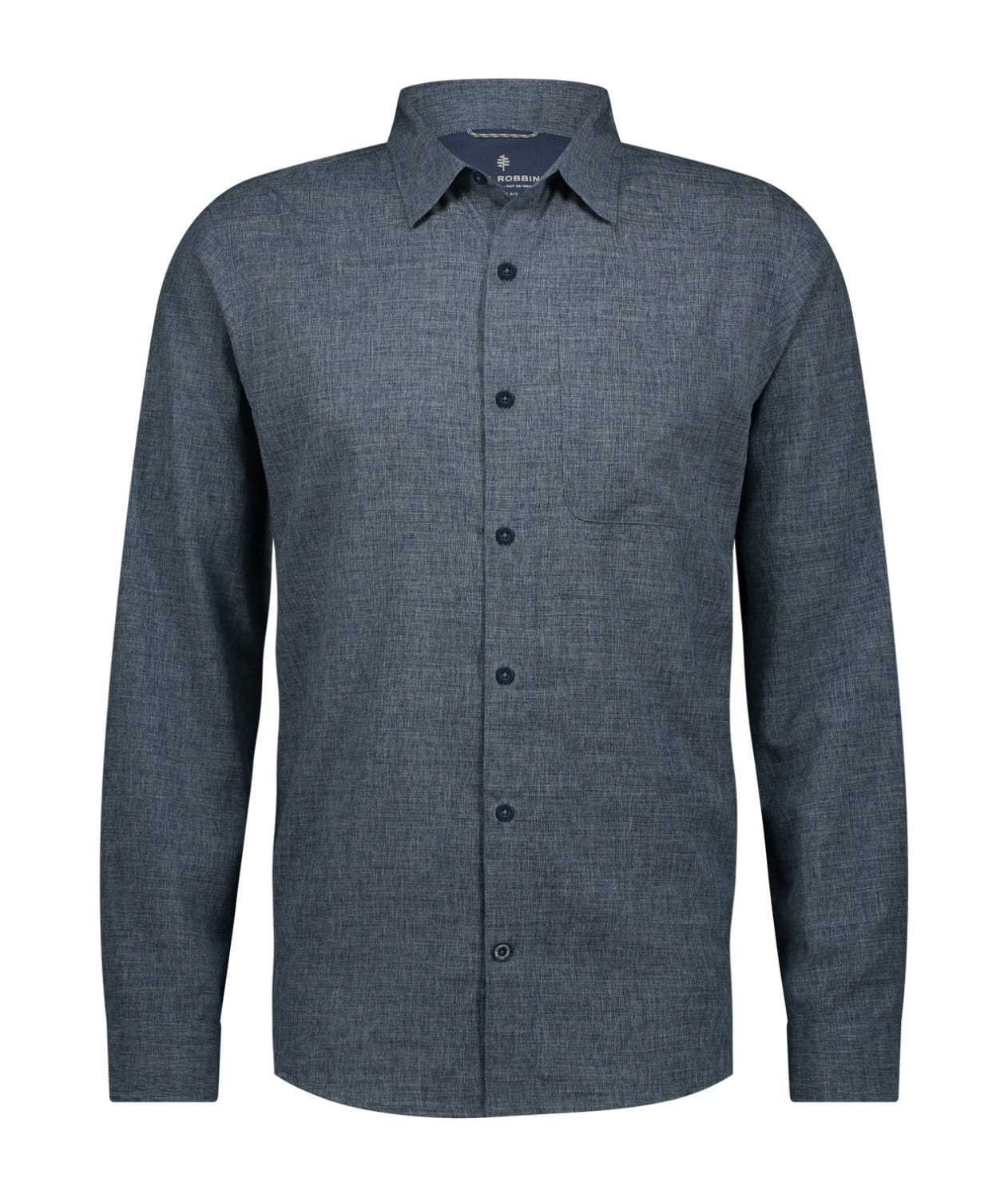 Royal Robbins Men's Amp Lite II L/S Hemd deep blue htr S - Transa.ch