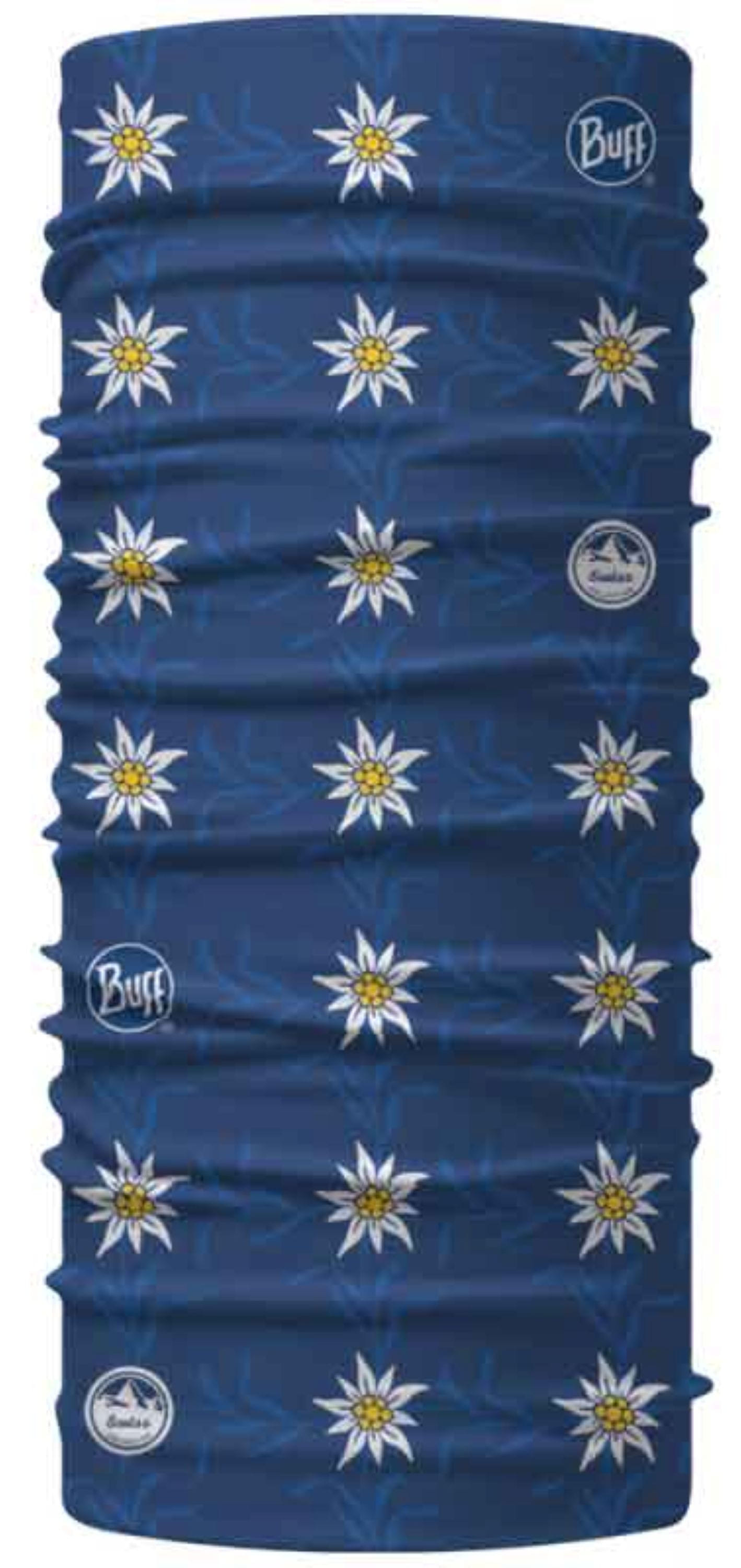 Buff Original Swiss Collection Neck tube scarf one size edelweiss blue ...