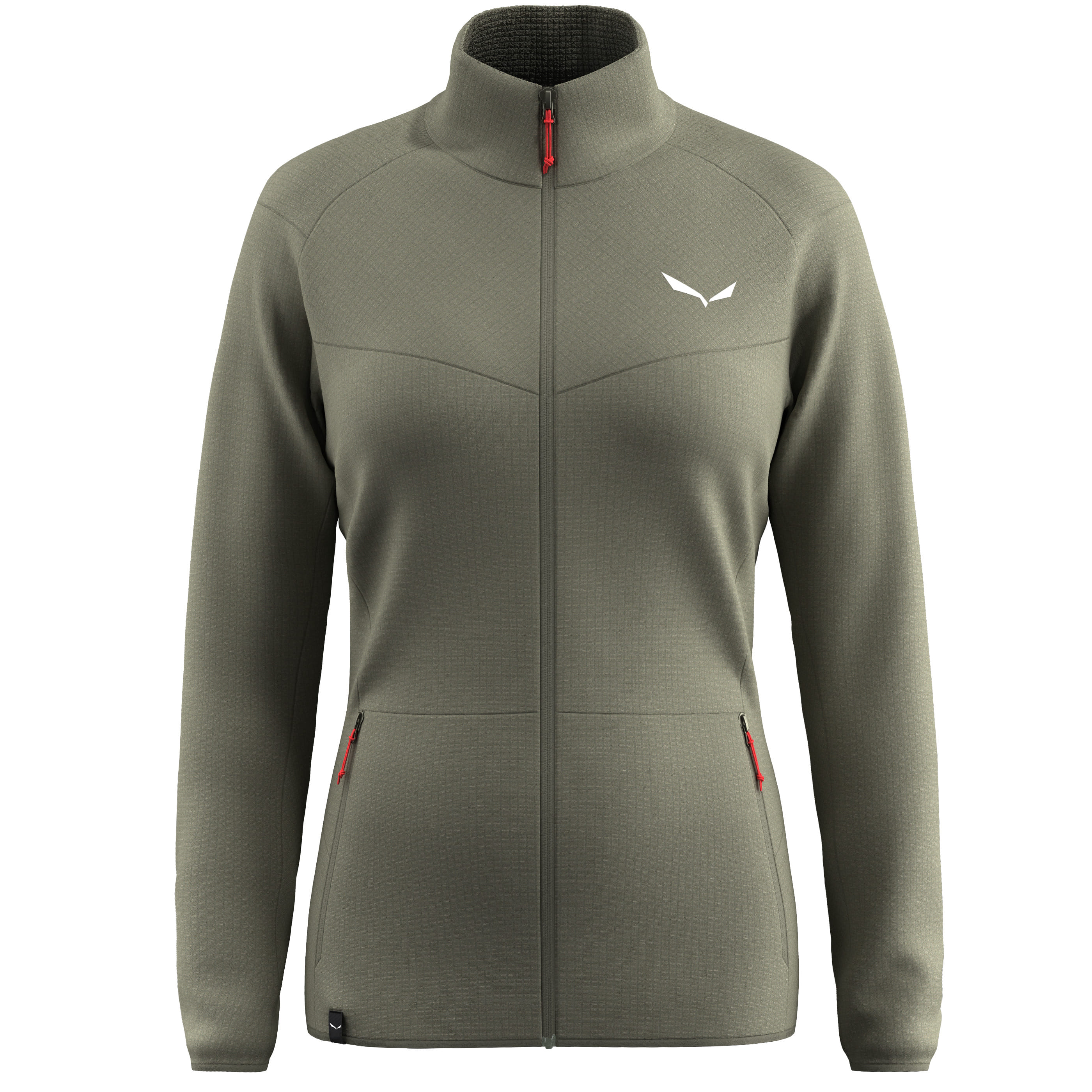 Salewa Puez Cammino PL Jacket W Fleecejacke faded green 34 - Transa.ch