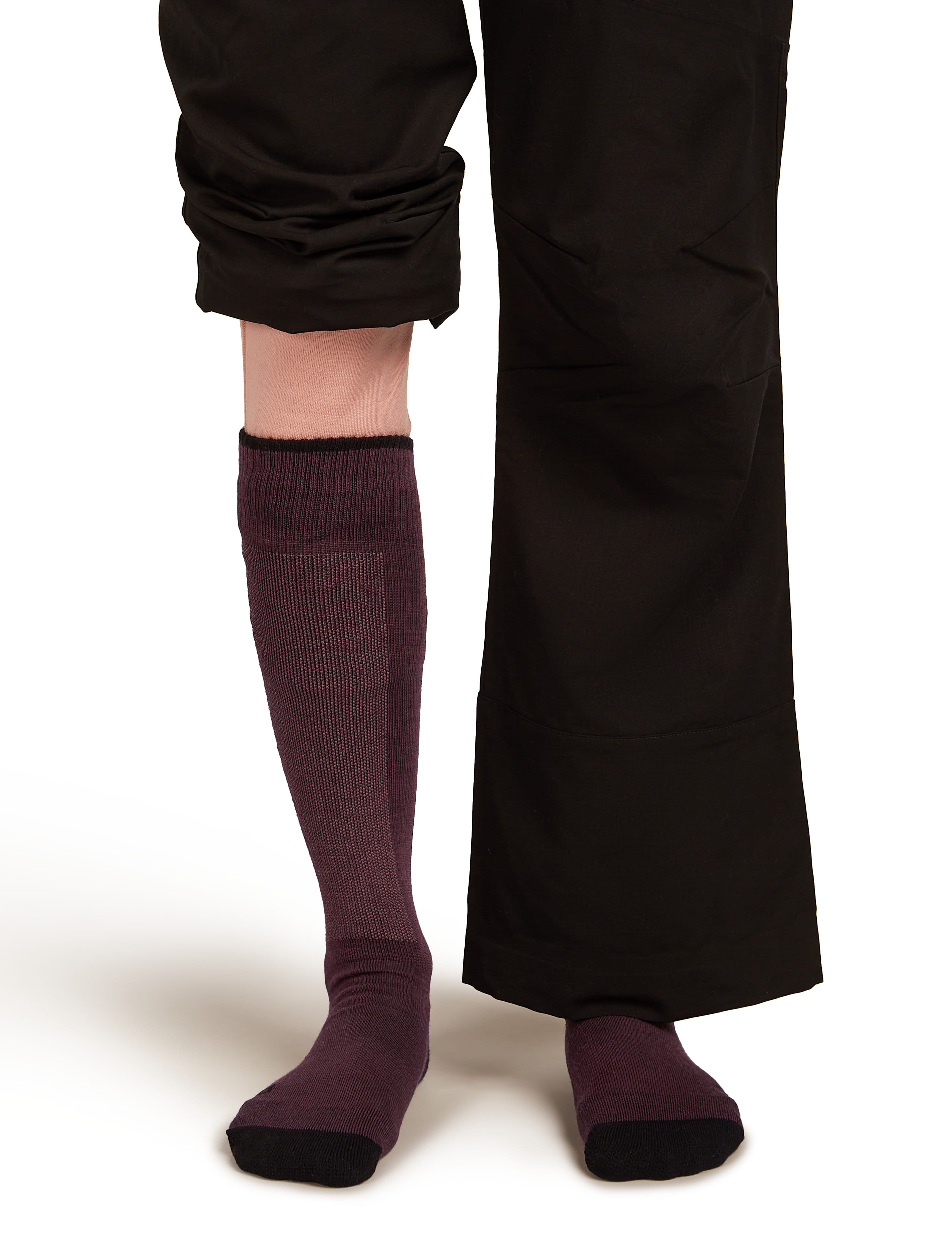Icebreaker W Merino Ski+ Light OTC Socken java/black/summit S - Transa.ch