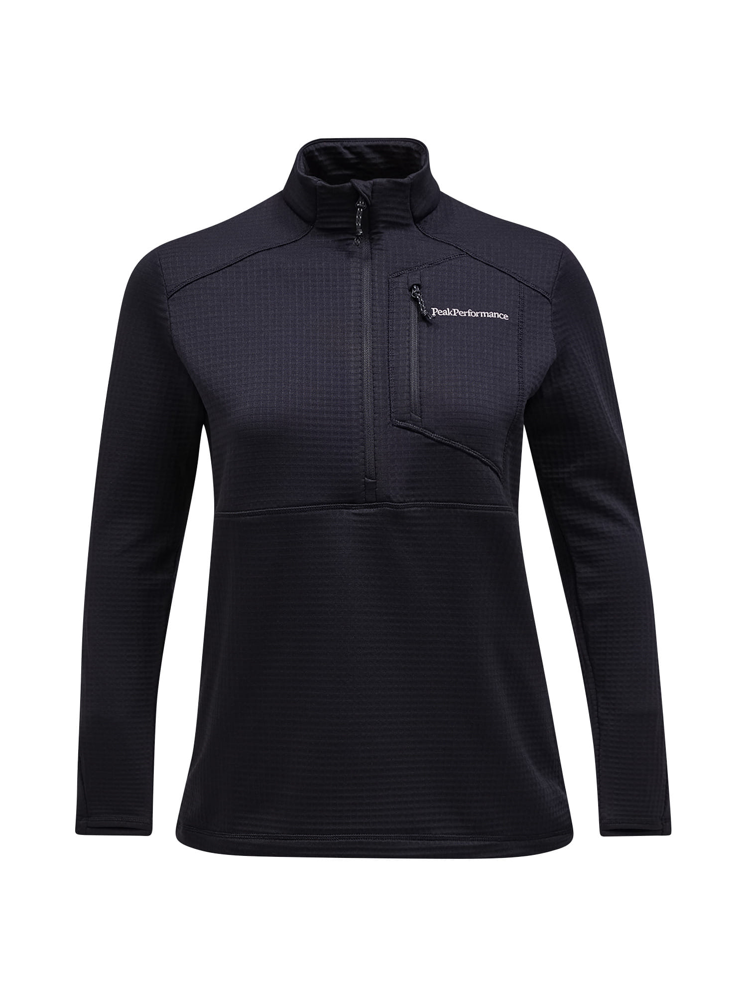 Peak Performance W Trail Polartec Half Zip Sweaters/jumpers black S ...