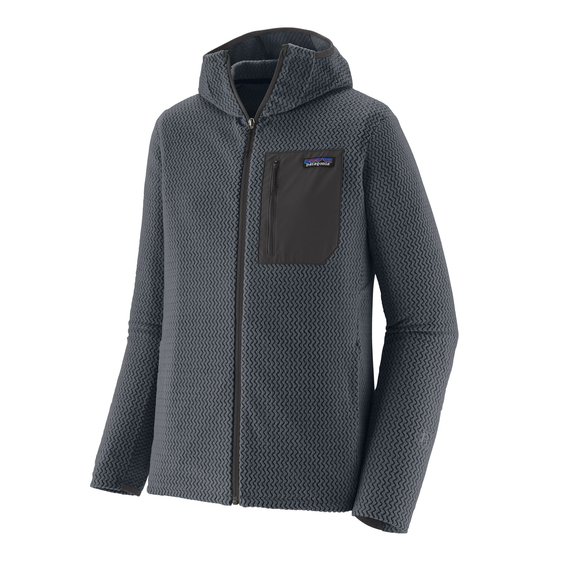 Patagonia M's R1 Air Full-Zip Hoody Fleece jacket smolder blue S ...