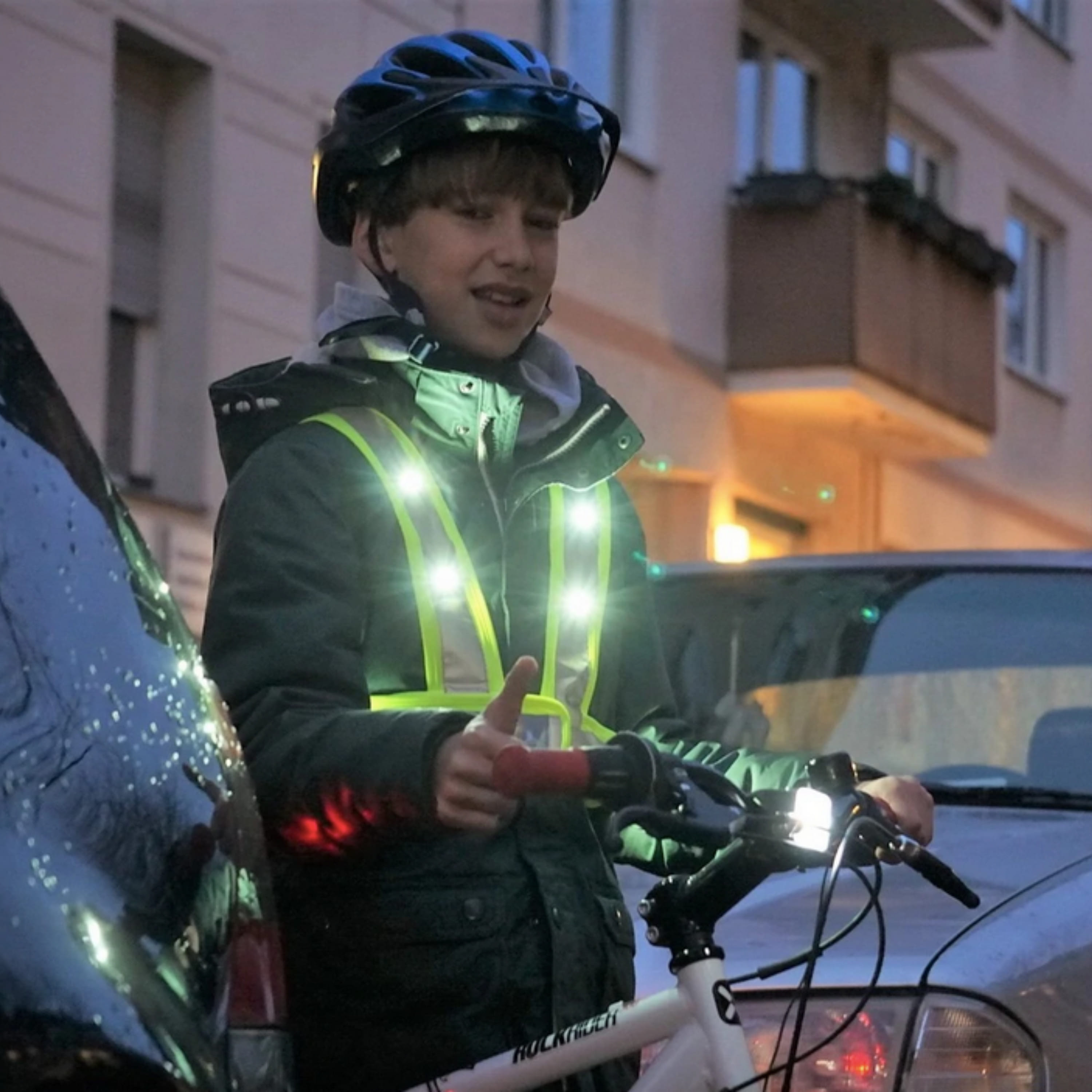 Hey Reflect High Visibility Children's Vest Velo Sicherheit gelb S ...