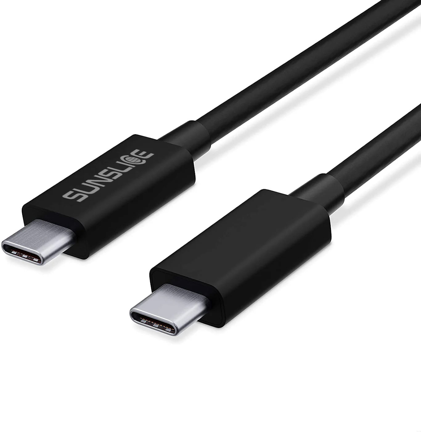 Sunslice USB-C to USB-C Cable 100W Charger accessories schwarz 20 cm ...