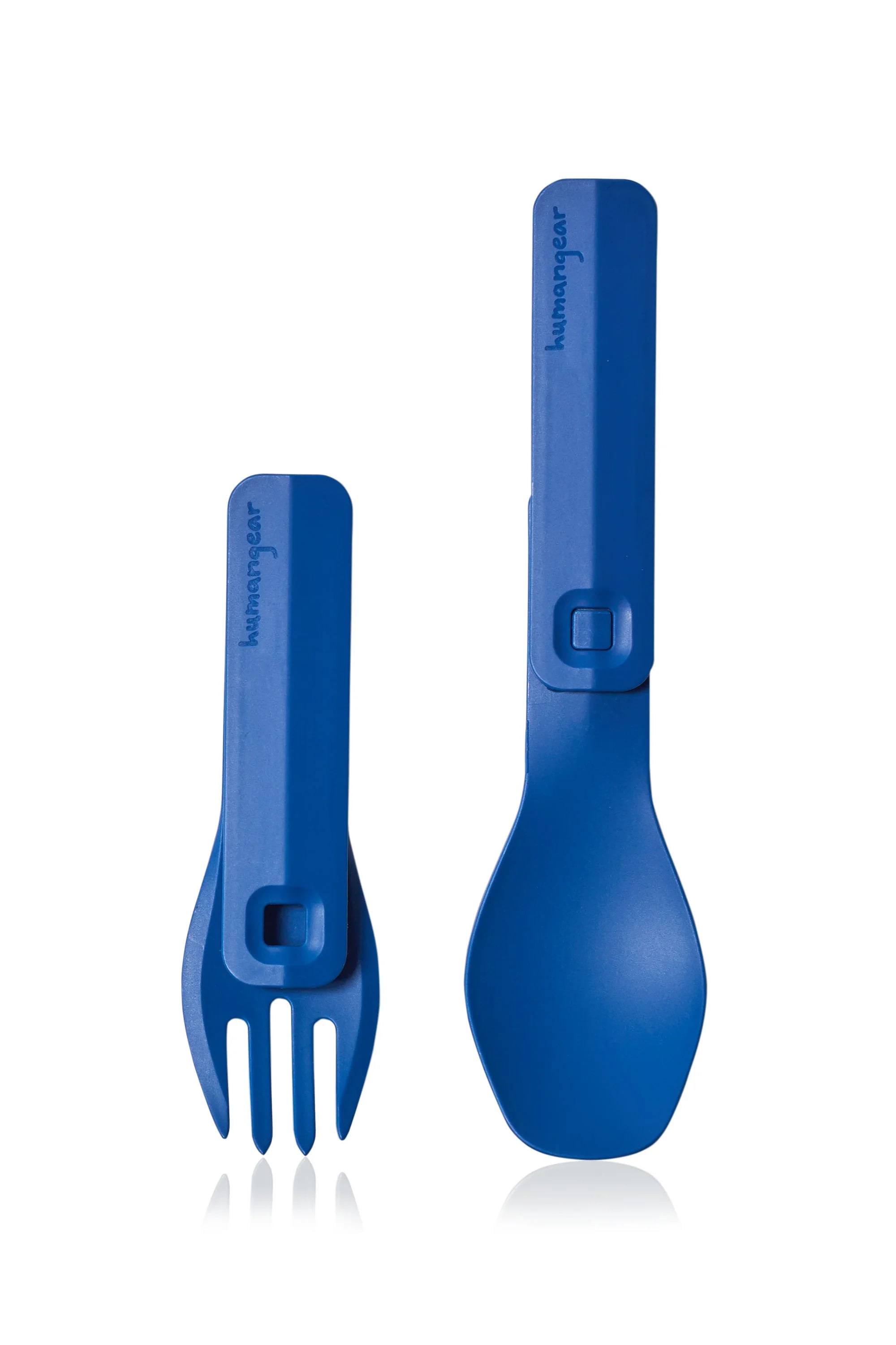 Humangear GoBites Click Besteck blue 160 mm - Transa.ch