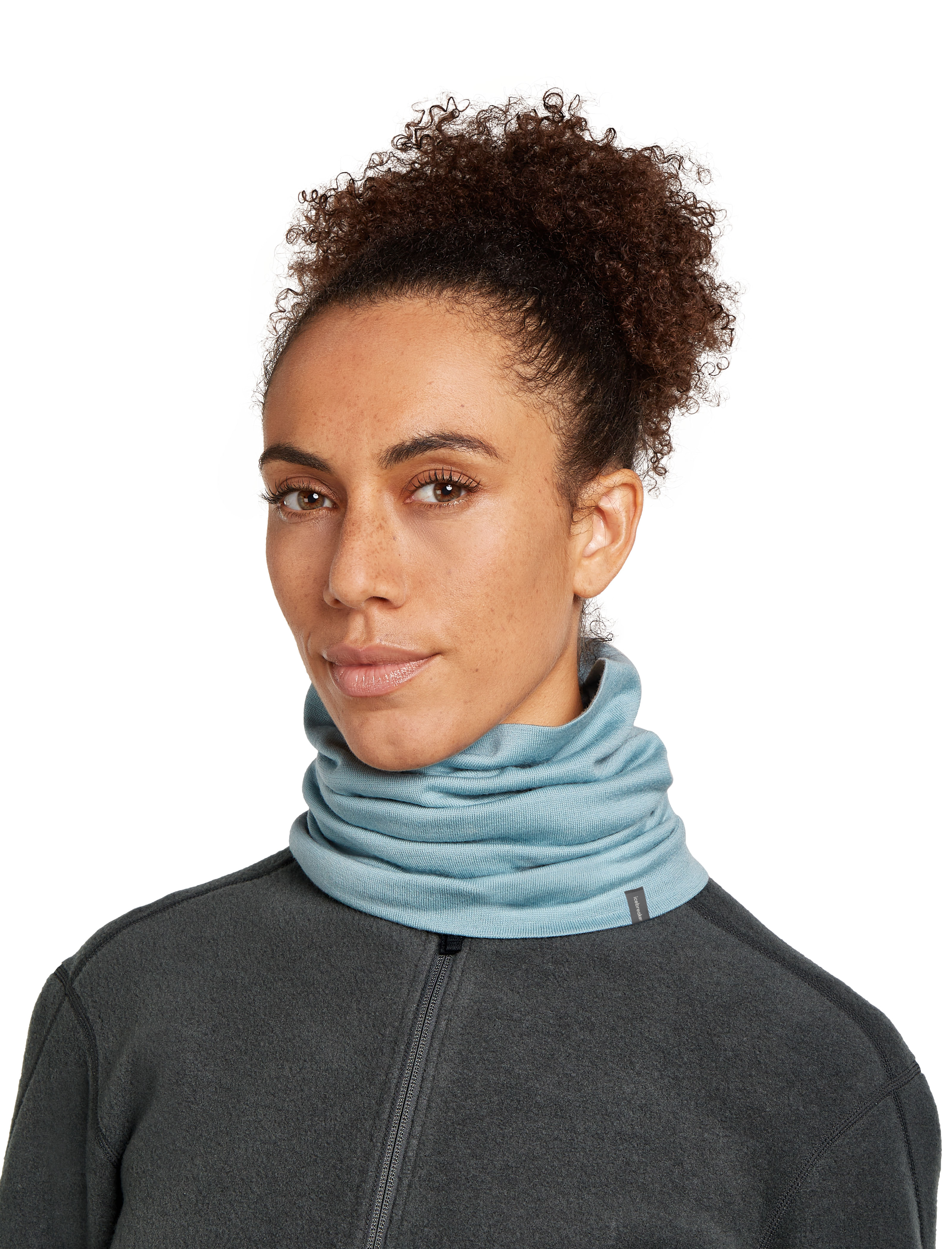 Icebreaker Unisex Merino 260 Oasis Chute Neck tube scarf one size hydro ...