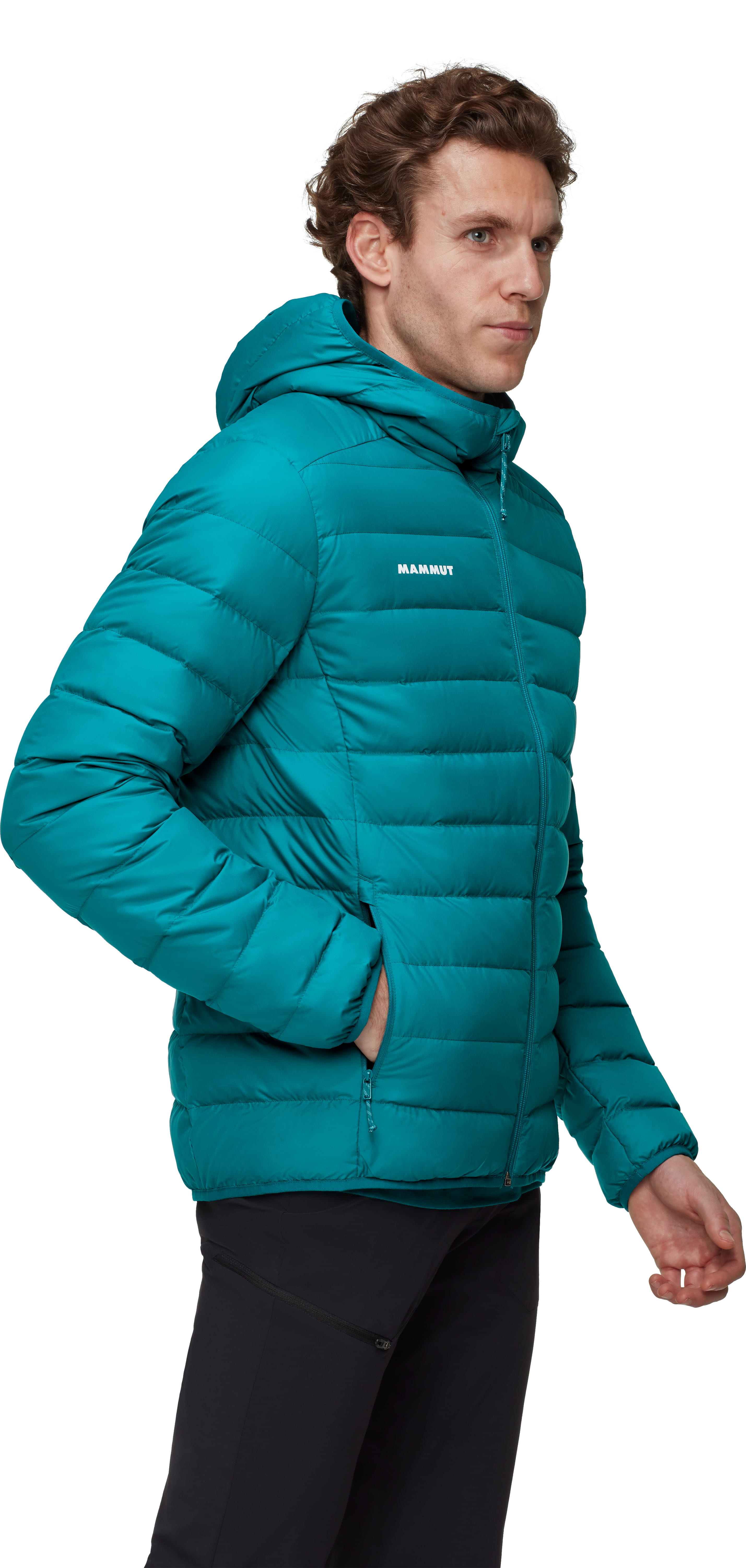 Mammut Waymarker IN Hooded Jacket Men Down jacket deep teal/black XL ...