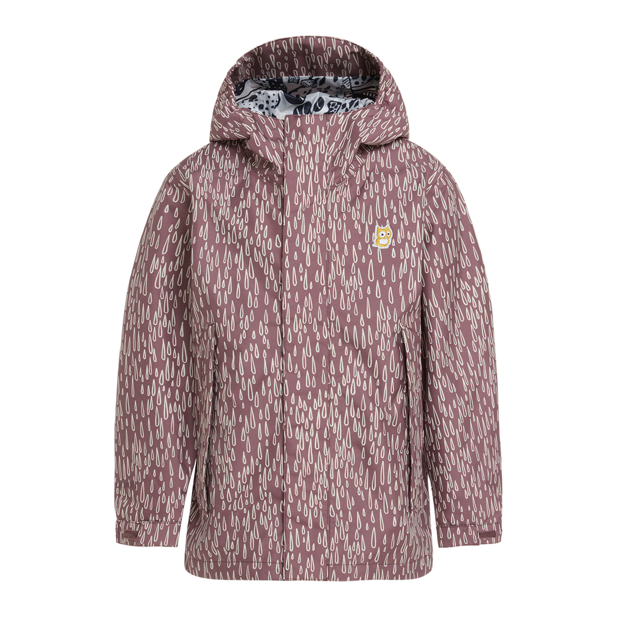 Namuk Chip Rain Jacket Regenjacke twine: mauve 128/134 Kinder - Transa.ch