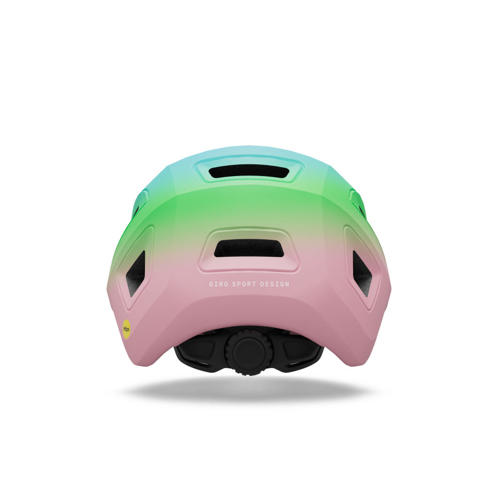Giro Scamp II MIPS Velohelm matte light pink/green fade XS - Transa.ch