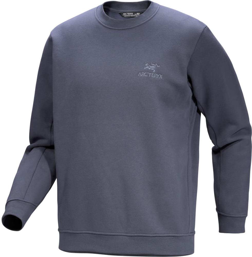 Arc'teryx Emblem Fleece Crew M Sweaters/jumpers dk stratus XL - Transa.ch
